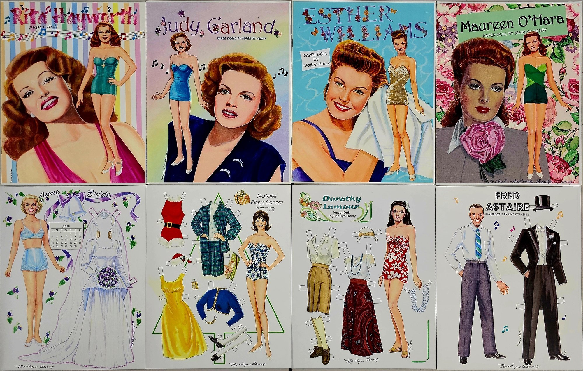 Artist Signed Book And Pamphlets Paper Dolls #2178222 | Auctionninja.com