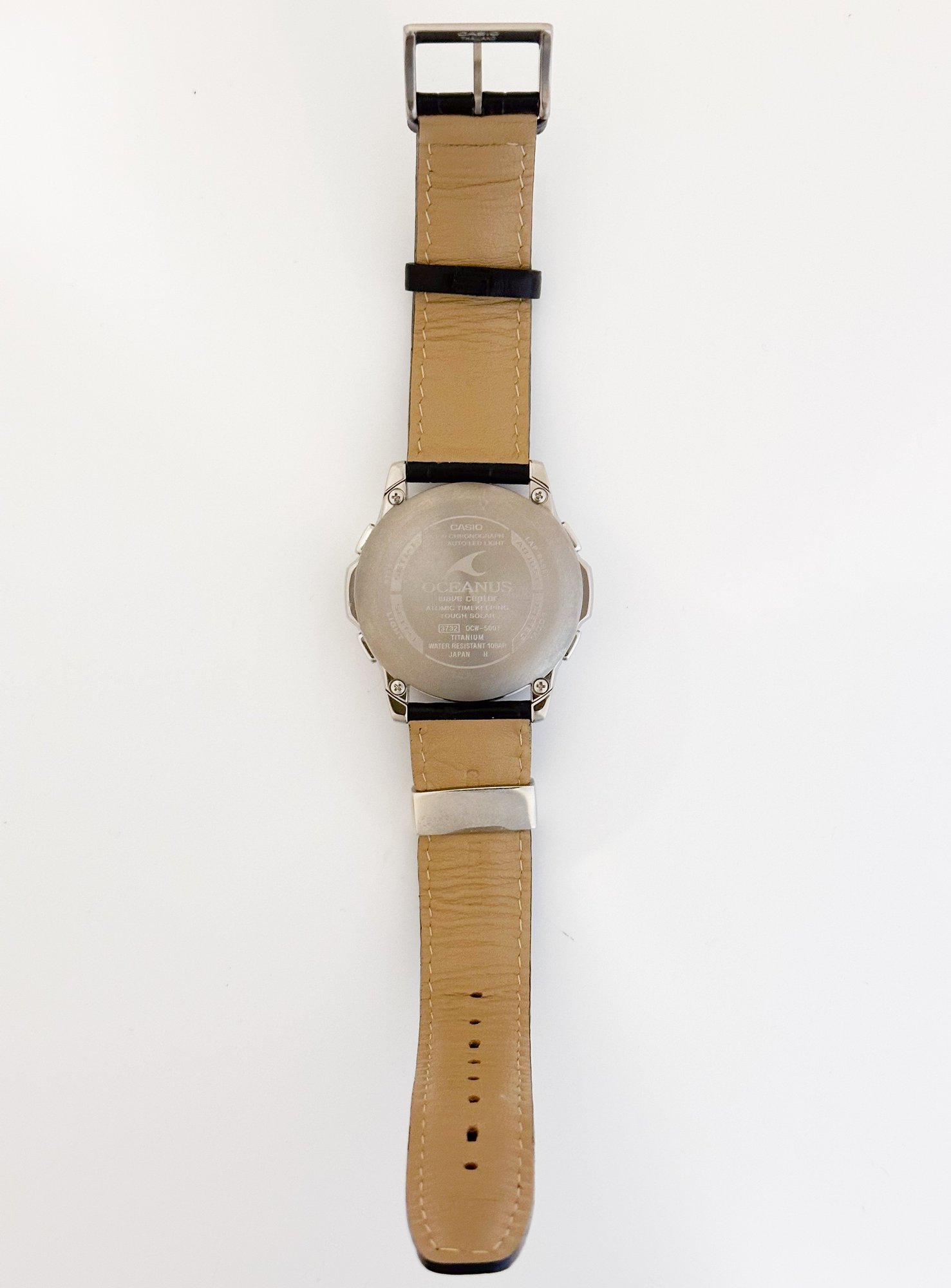 Casio Oceanus Wave Ceptor Watch With Discovery Trunk Case #1954496 ...