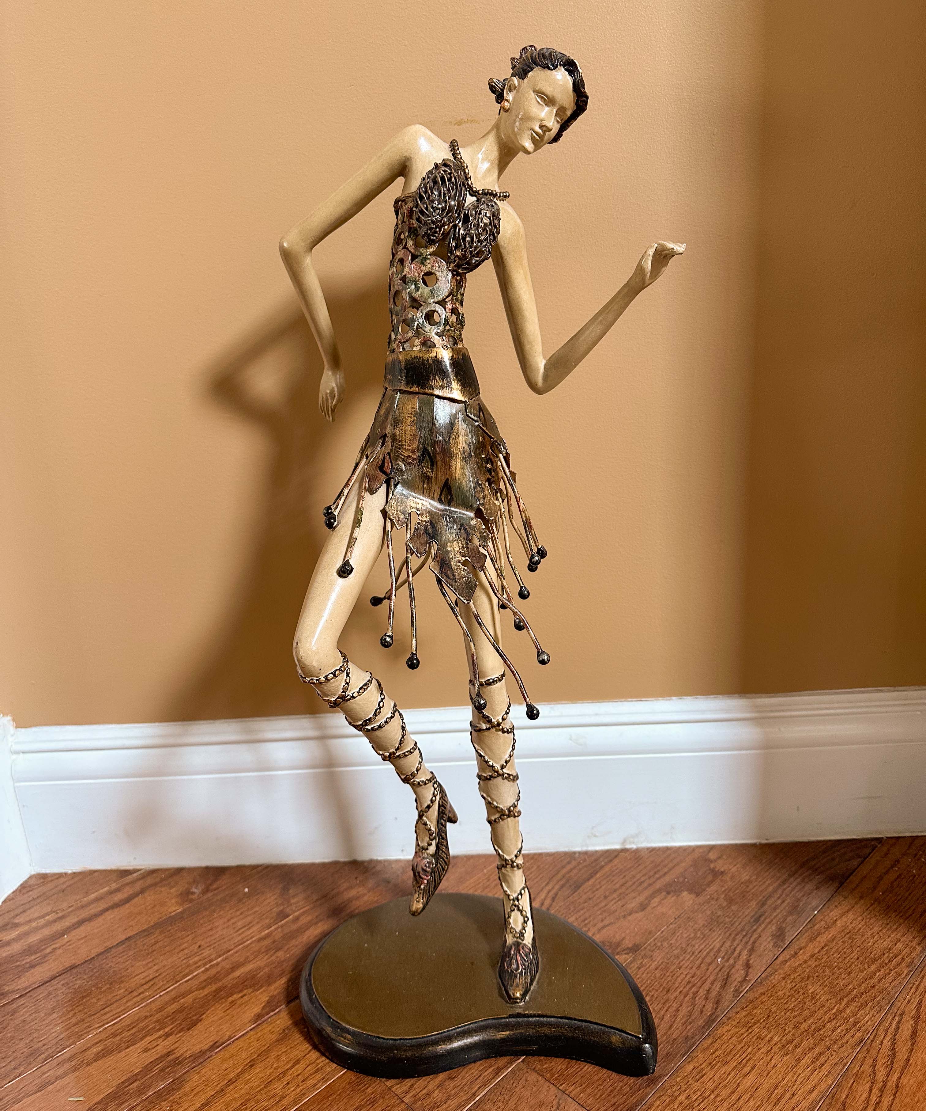 Large Roaring Twenties Flapper Table Top Figurine #2192775 ...
