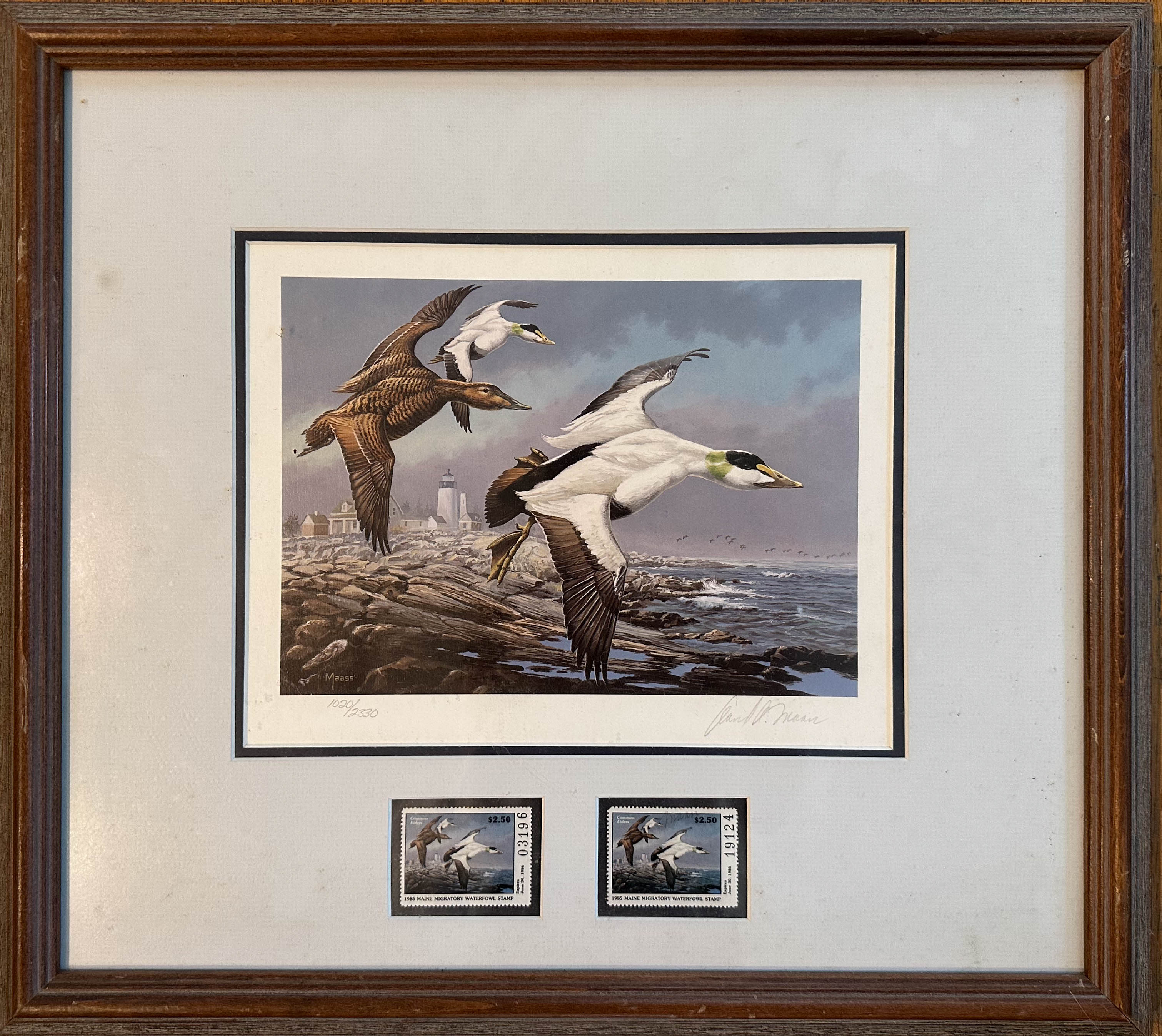 ‘Mallards’ By David Maas Limited Edition Signed Print Used On The 1985 ...