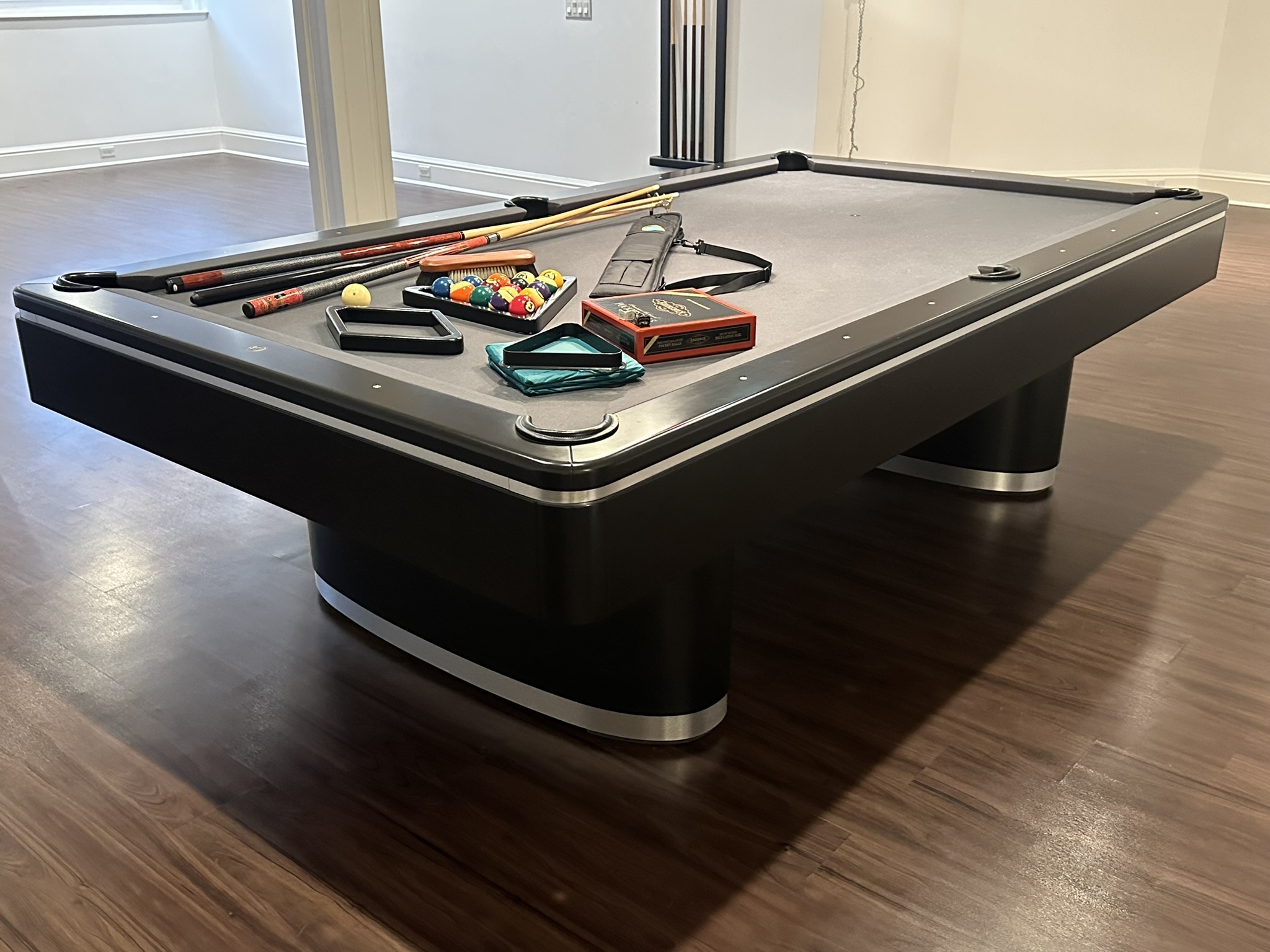 Custom Blatt Billiards 9-Foot Pool Table With Accessories #2245302 ...