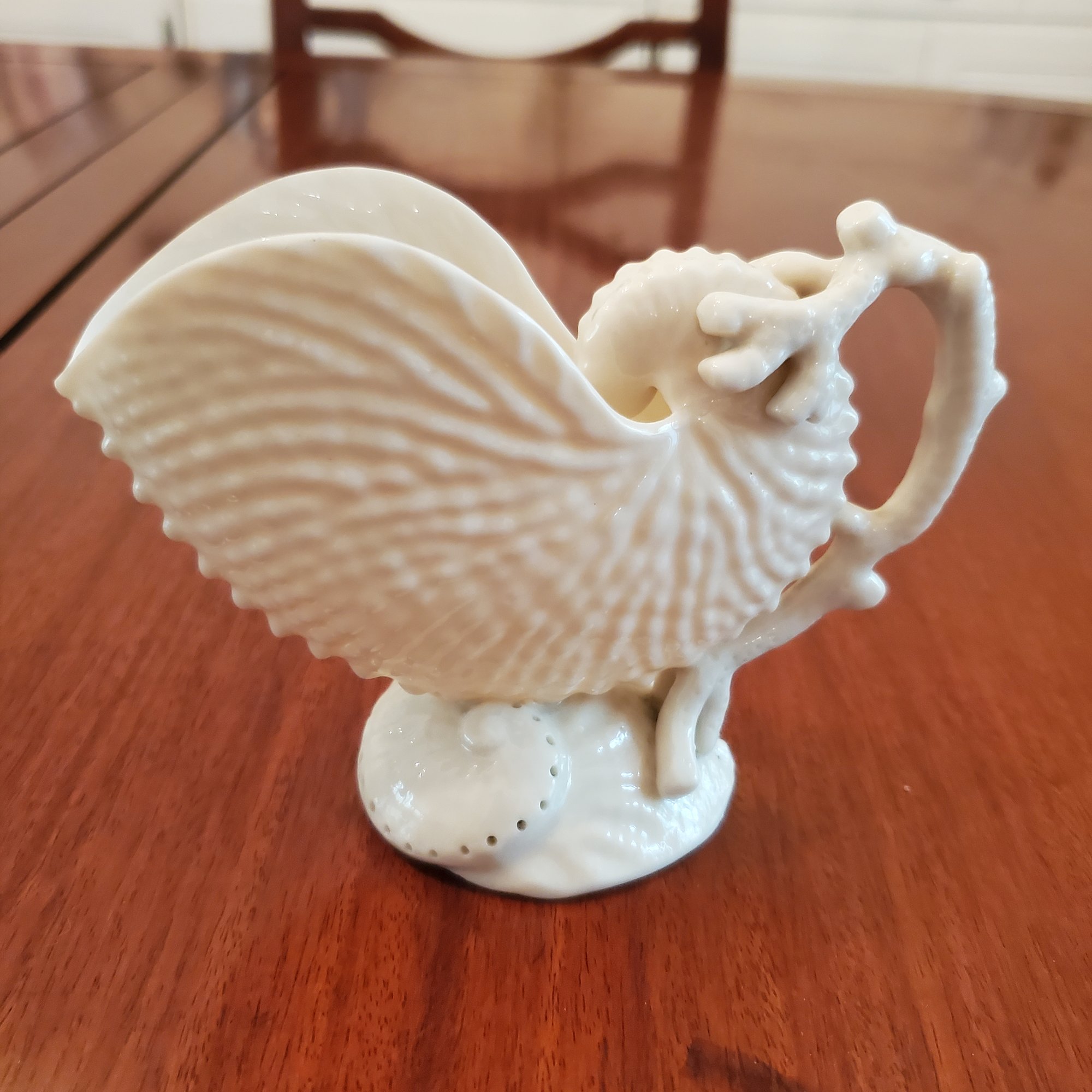 Antique & Rare Belleek Seashell & Ocean Twigs 1st Black Mark Circa 1863 ...