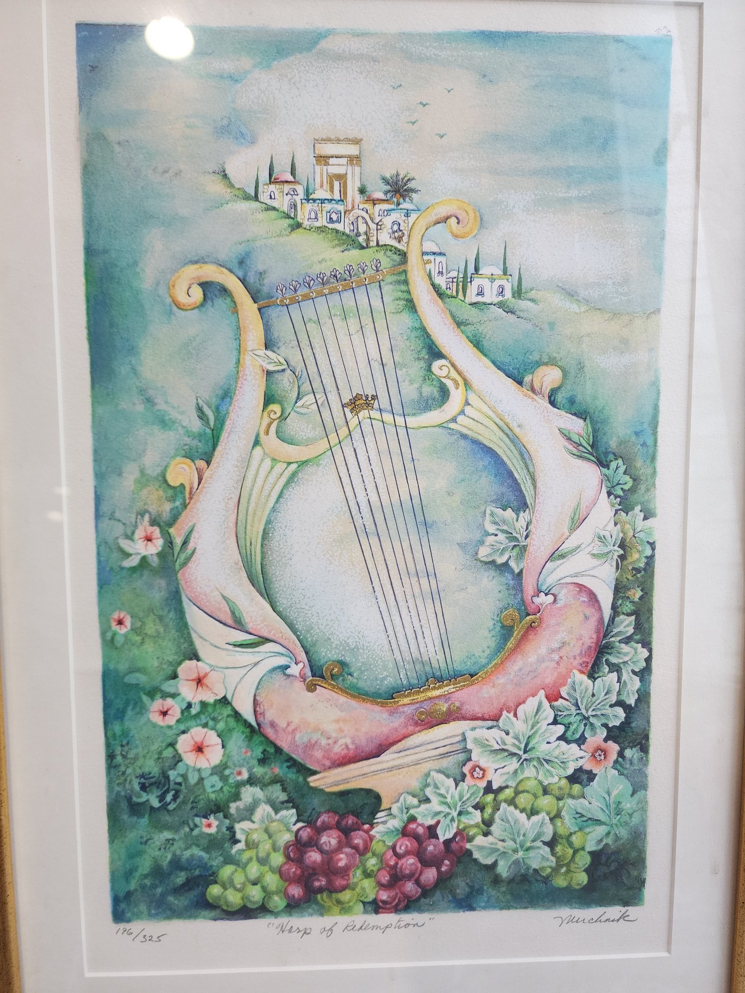 Harp Of Redemption Signed Ltd Ed, 23 By 16 Framed #1918386 ...