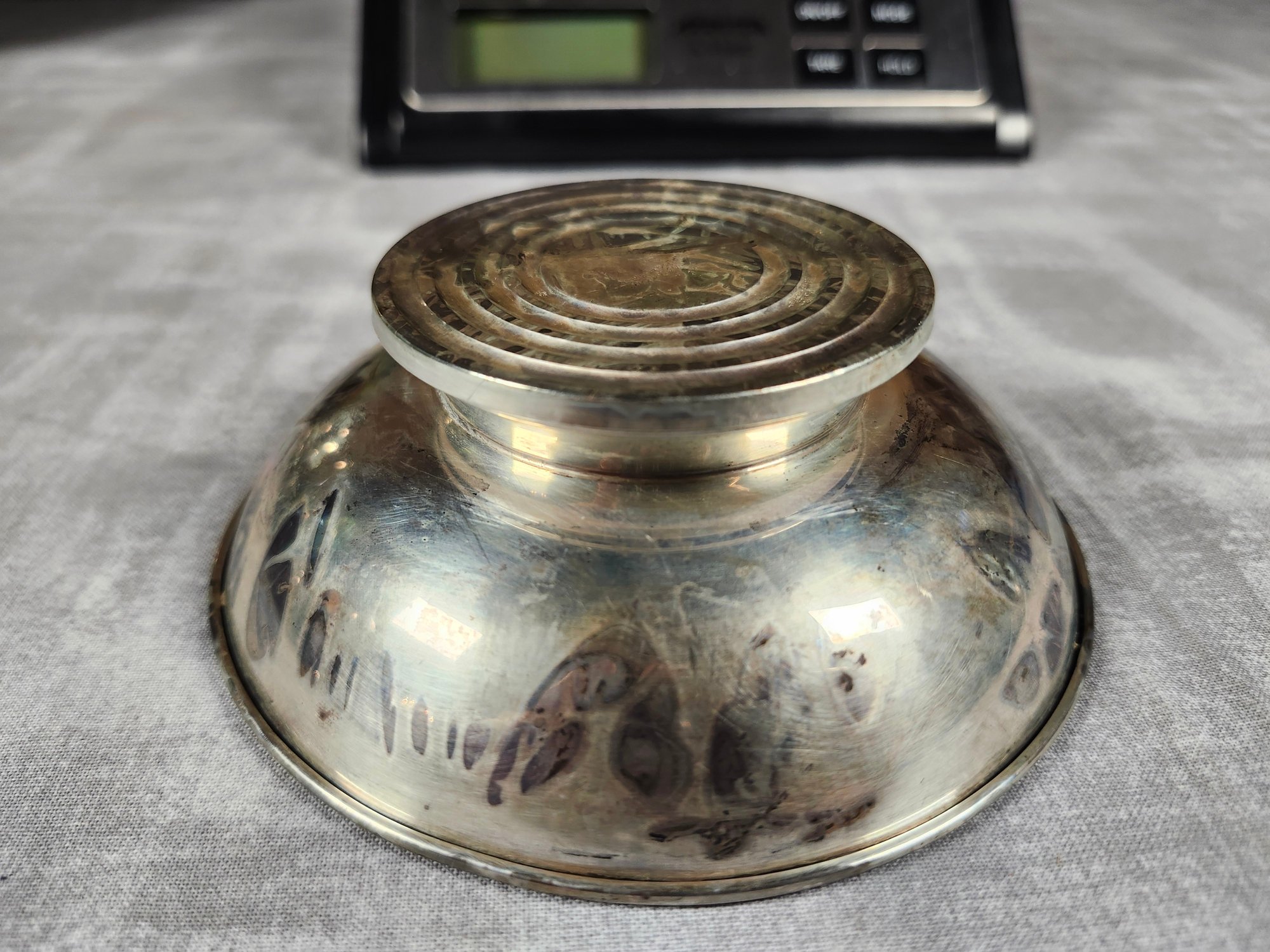 Preisner Sterling Weighted Bowl 5 Round #40849462 | Auctionninja.com