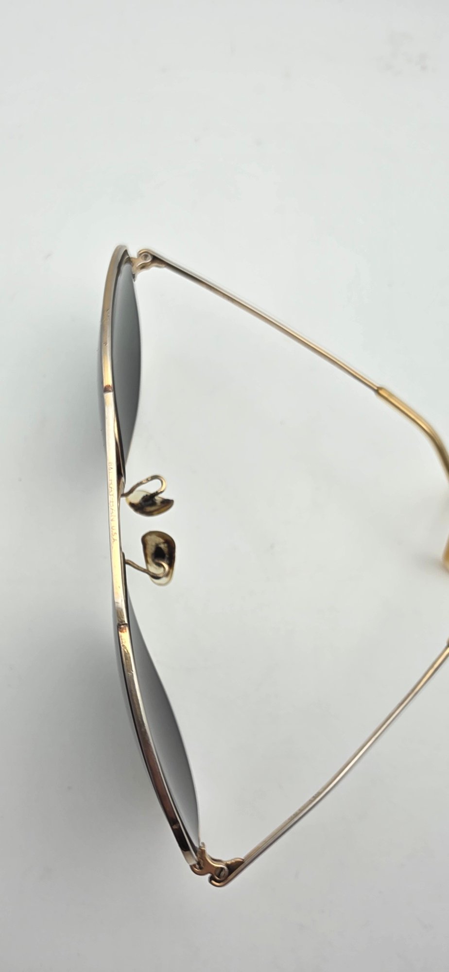 Vintage Bausch & Lomb Ray-Ban Aviator Sunglasses #2284978 ...
