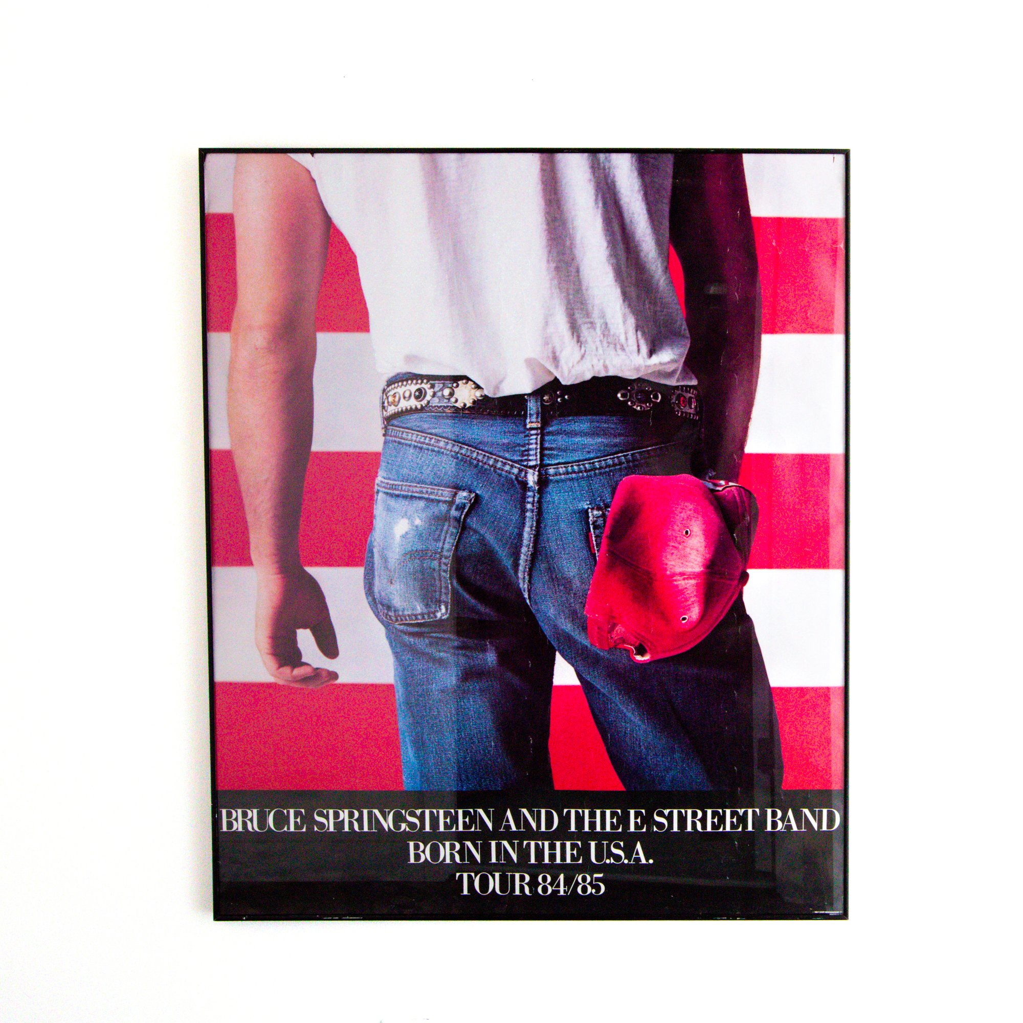 1984 Original Bruce Springsteen Born In The USA Tour Poster #1981050 ...