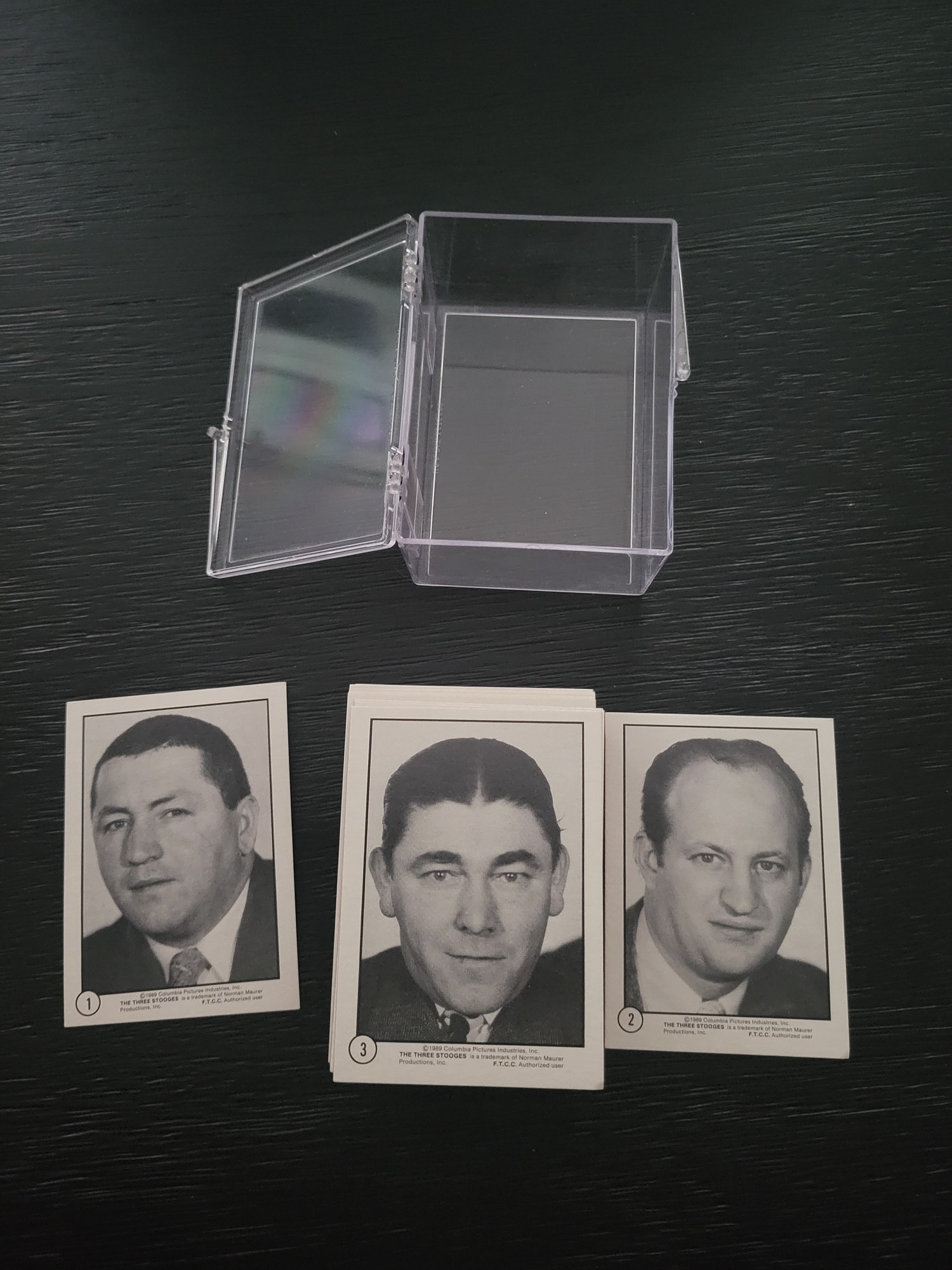 60 Card Set Three Stooges Red Back #1446023 | Auctionninja.com