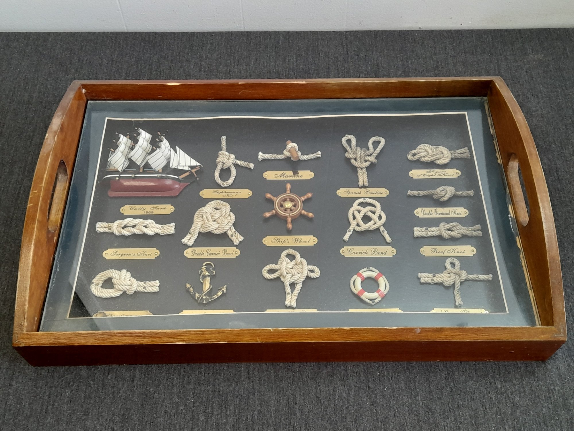Sailor Knot Display Tray #1465886 | Auctionninja.com