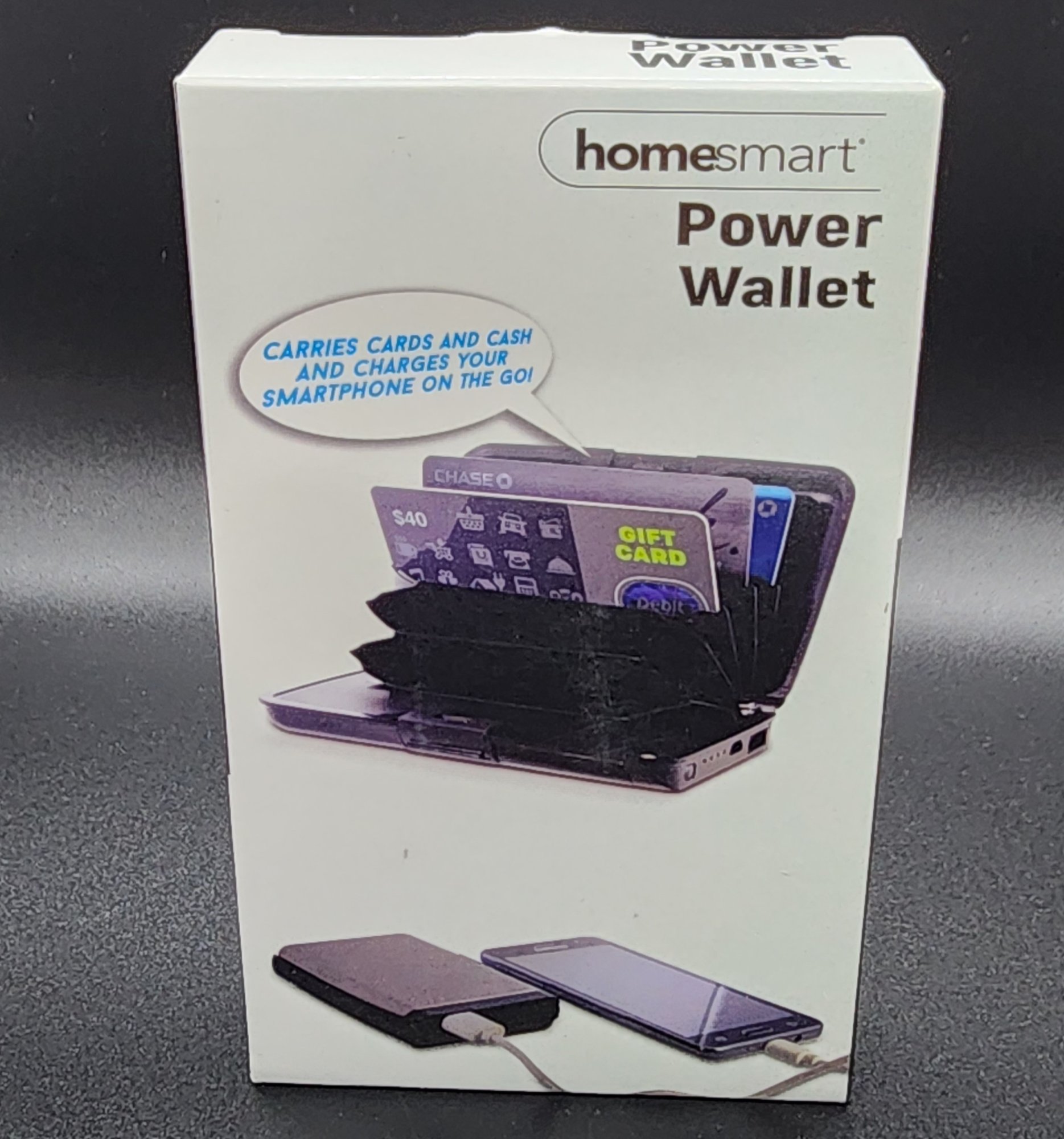 Homesmart 2 In 1 Red RFID Wallet With Power Bank & USB #1540588 ...