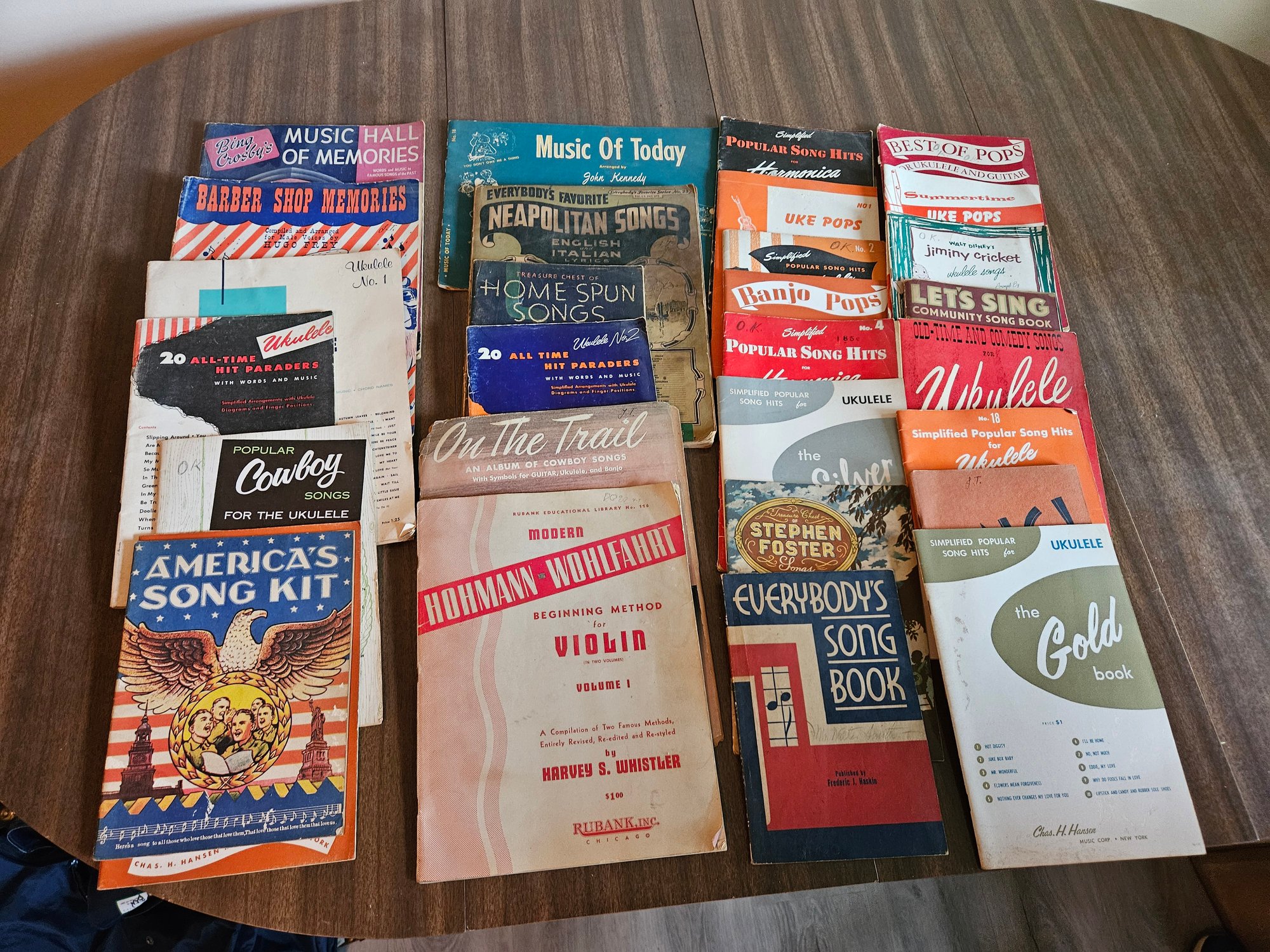 Cool Collection Of Vintage Music & Lyric Books #1890686 | Auctionninja.com