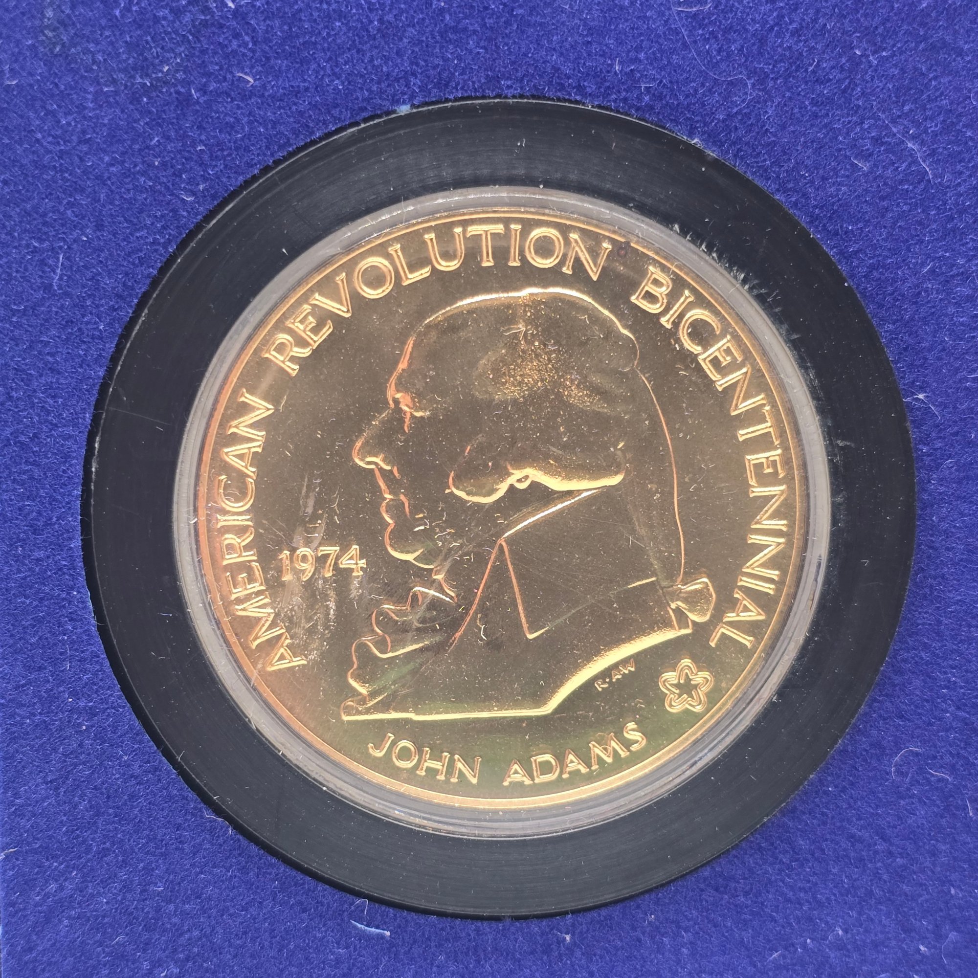 Vintage American Revolution Bicentennial John Adams Coin #1883753 ...