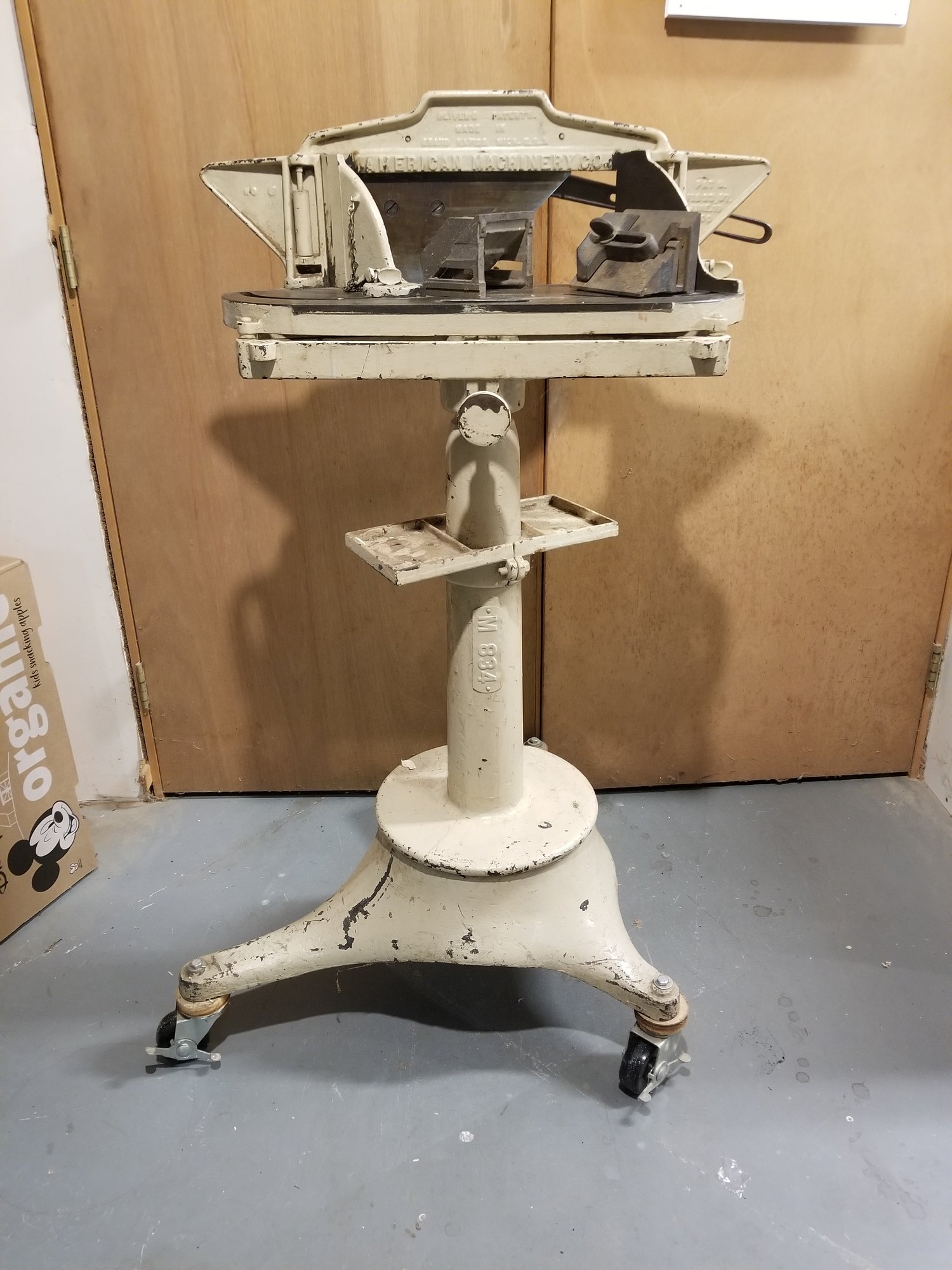 Antique Picture Frame Maker Cutter American Machinery Company Rare ...