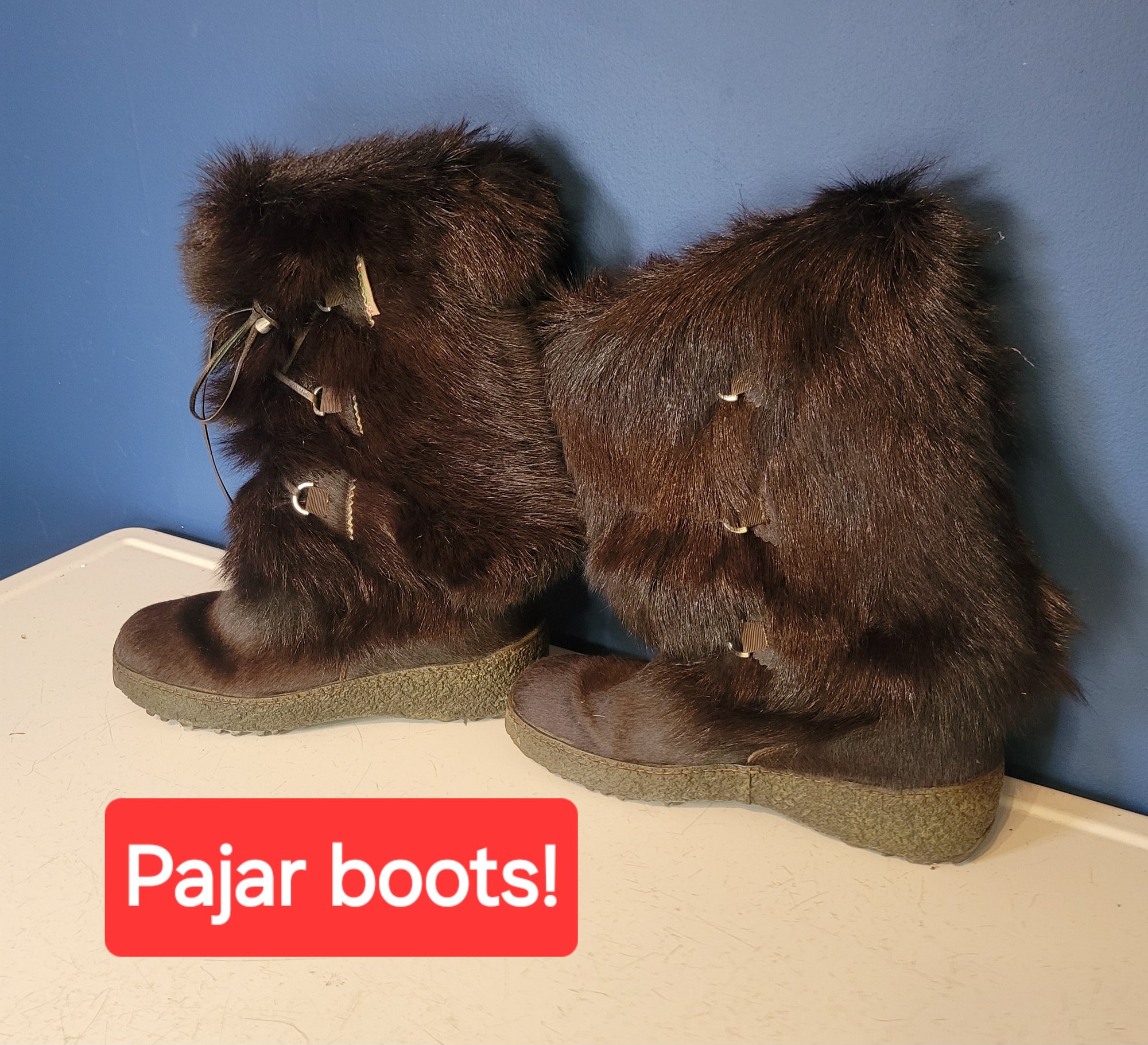 Pajar Boots. Italian Made. Ladies And Barely Worn
