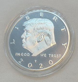2020 Commemorative President Donald Trump Coin #1963238 | Auctionninja.com