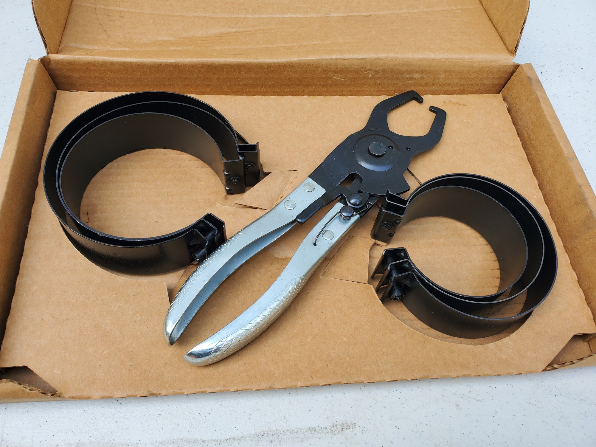 SNAP ON Blue Point Piston Ring Compression Pliers Model RC980 - Never ...
