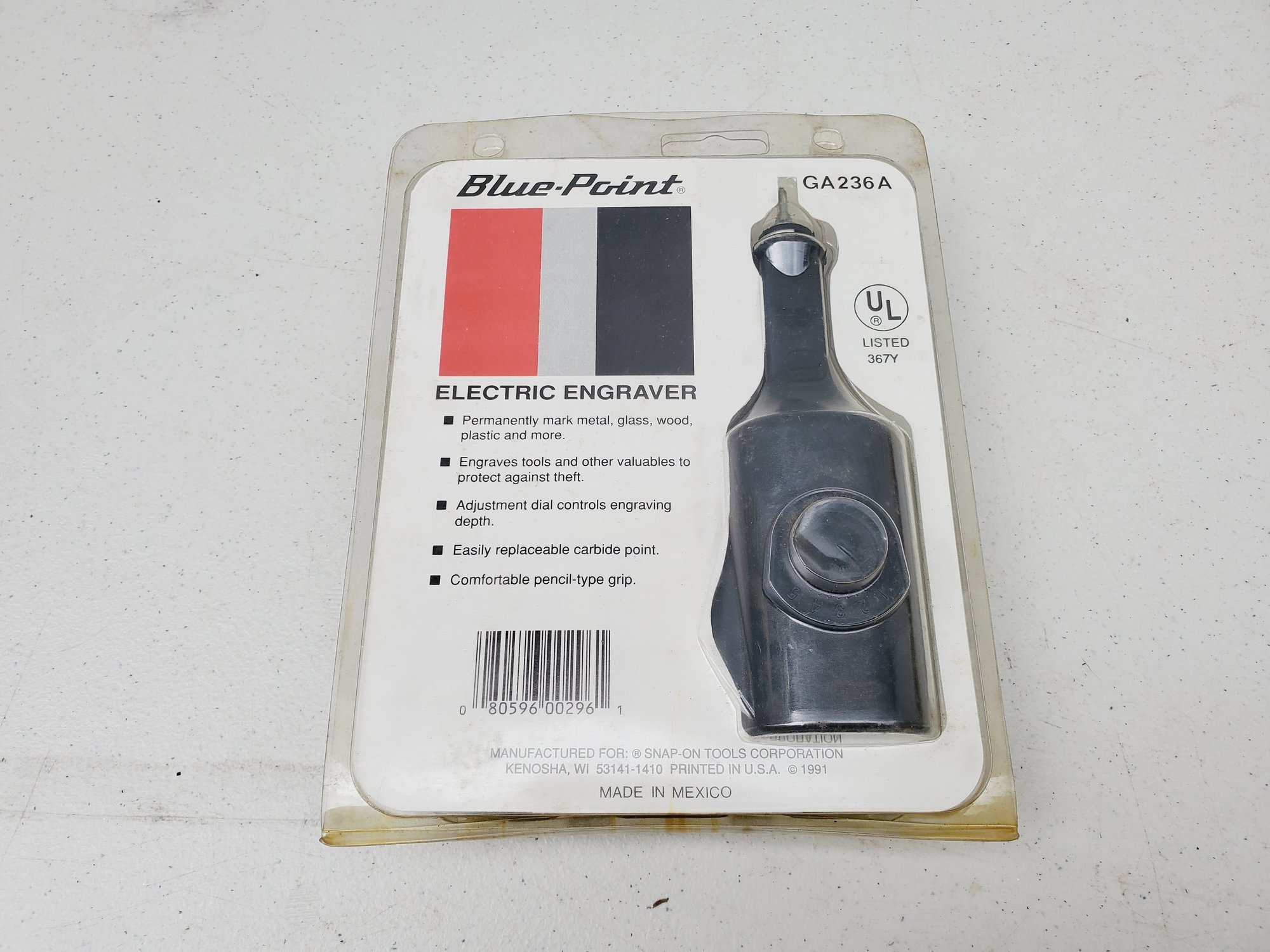 Never Used Blue Point Electric Engraver - Model GA236A #1966930 ...