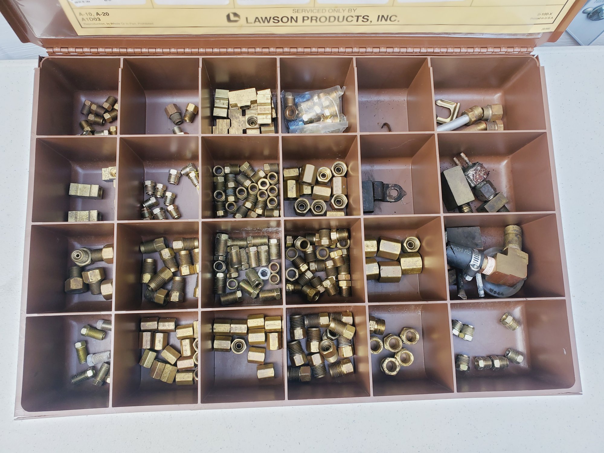Lawson's Products Metal Box With Inverted Fittings & Adaptors #1974035 ...