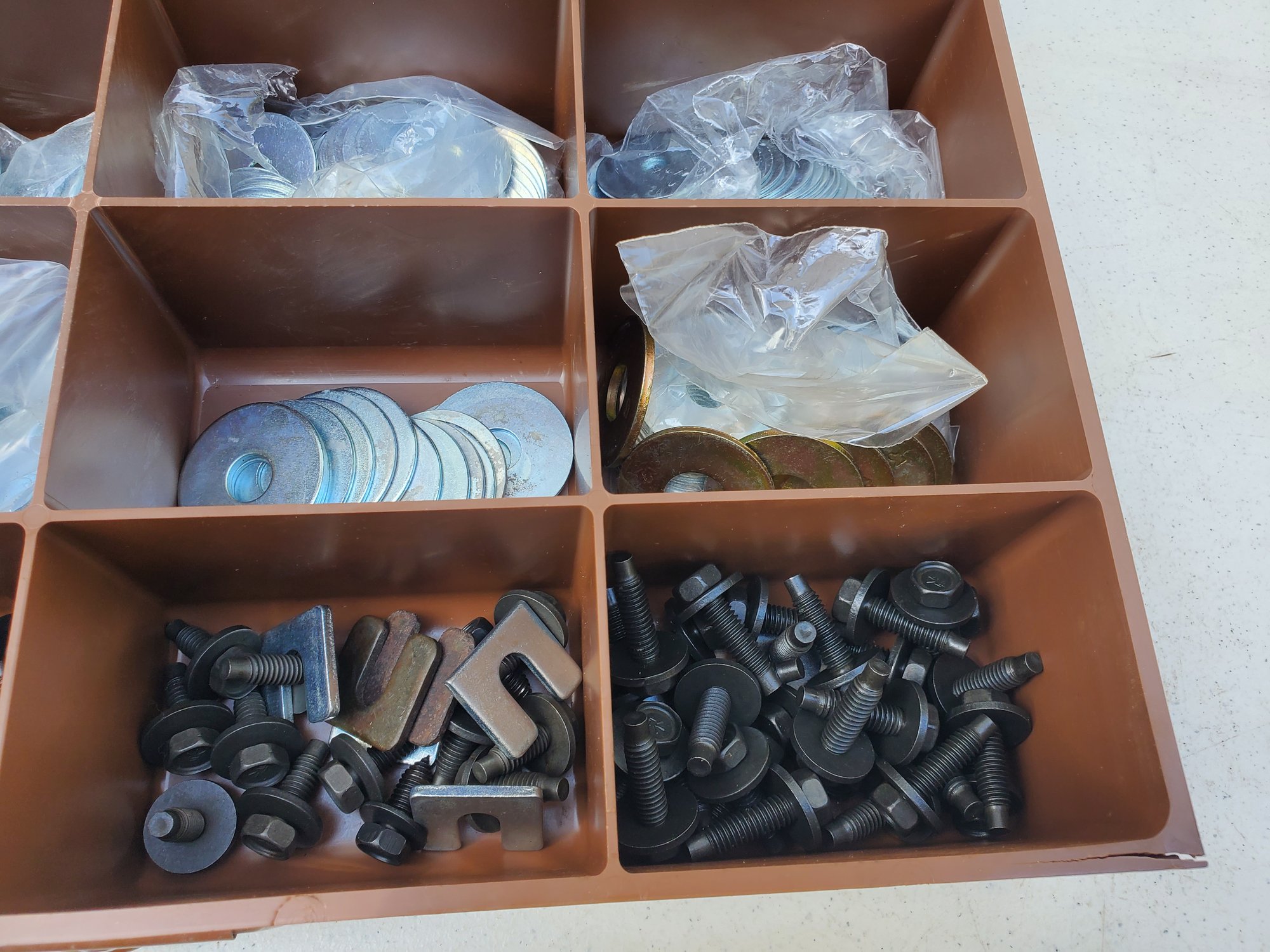 Lawson Products Co Metal Sorting Drawer - New Fender Washer Assortment ...