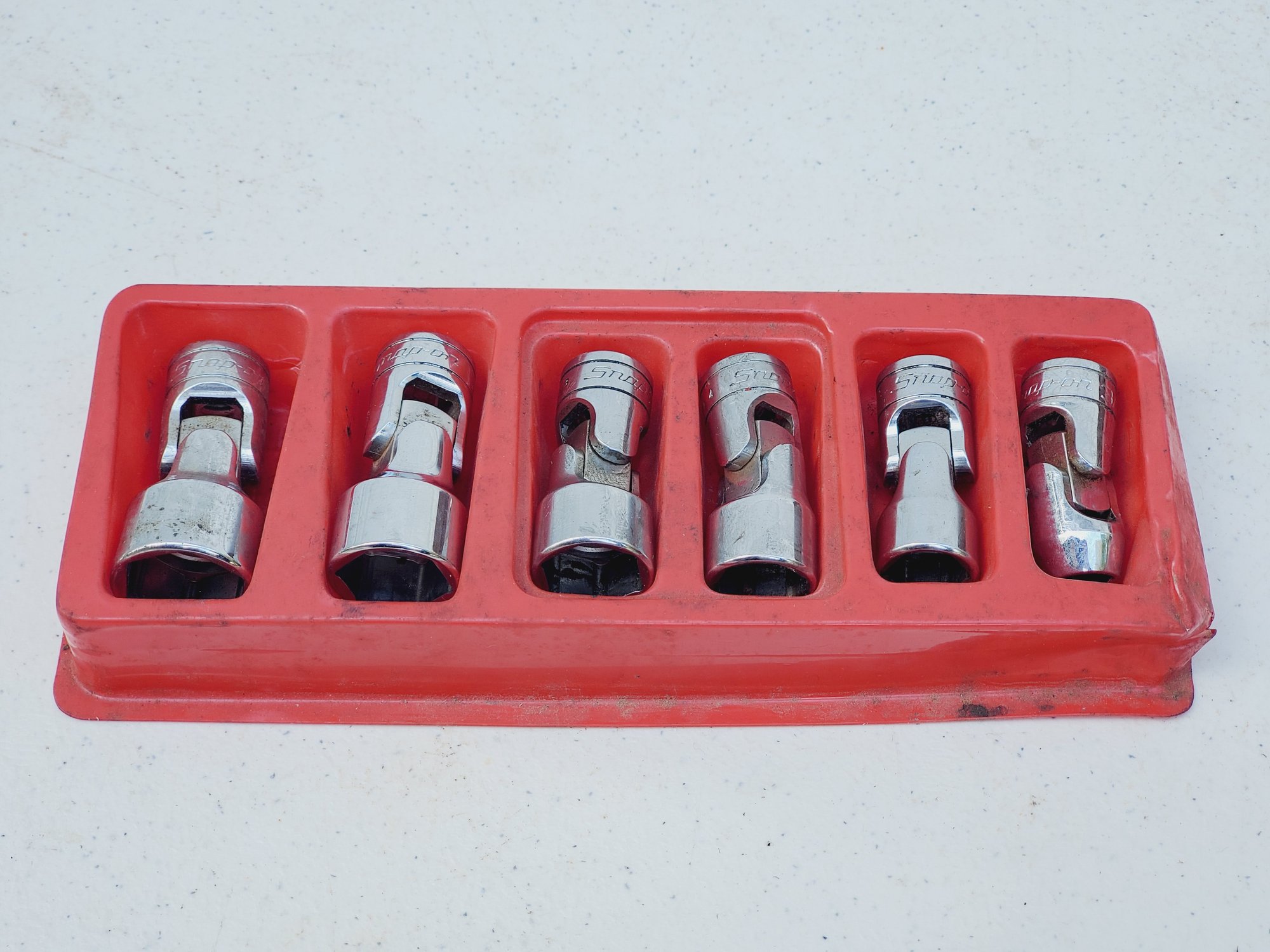 SNAP On Tools 3/8" Drive 6 Piece Swivel Head Socket Set #1975437 ...