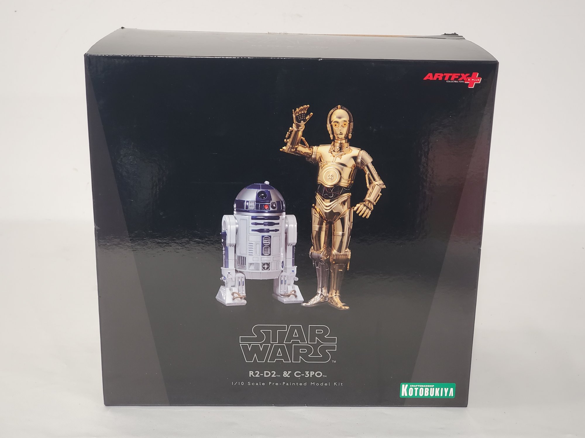 Kotobukiya Artfx Japan Star WarsR2-D2 & C-3PO 1/10th Scale Pre Painted Model Kit #2008766 ...