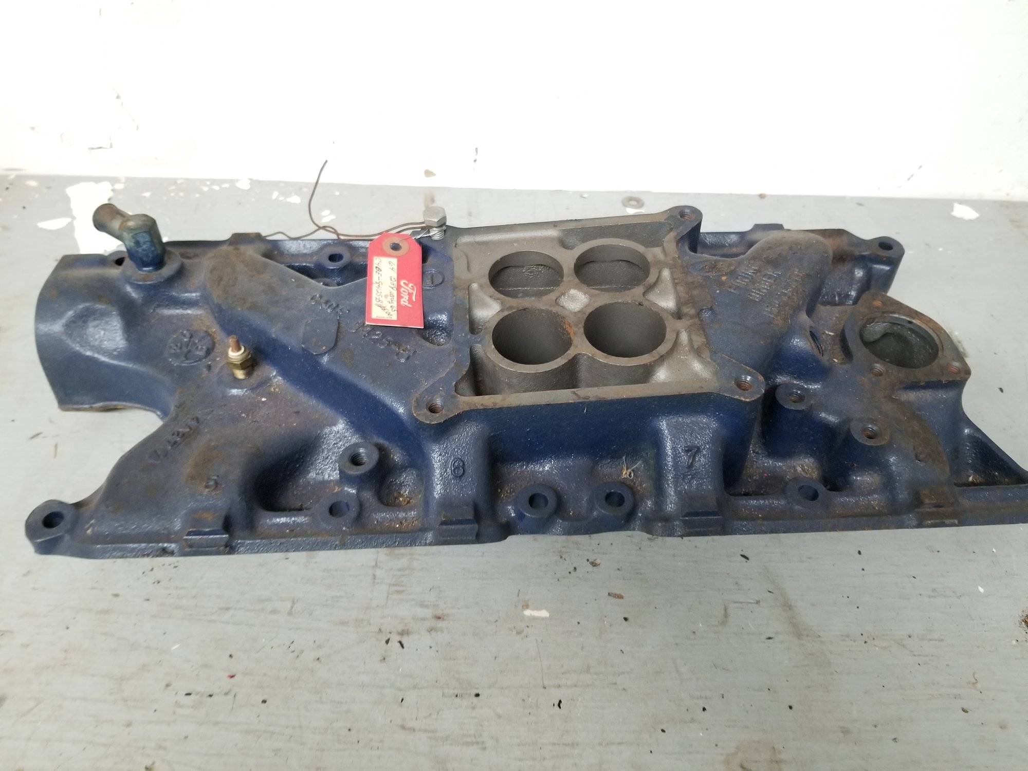 Ford Mustang 289 302 2V Intake Manifold, #2 Clean #2052369 ...