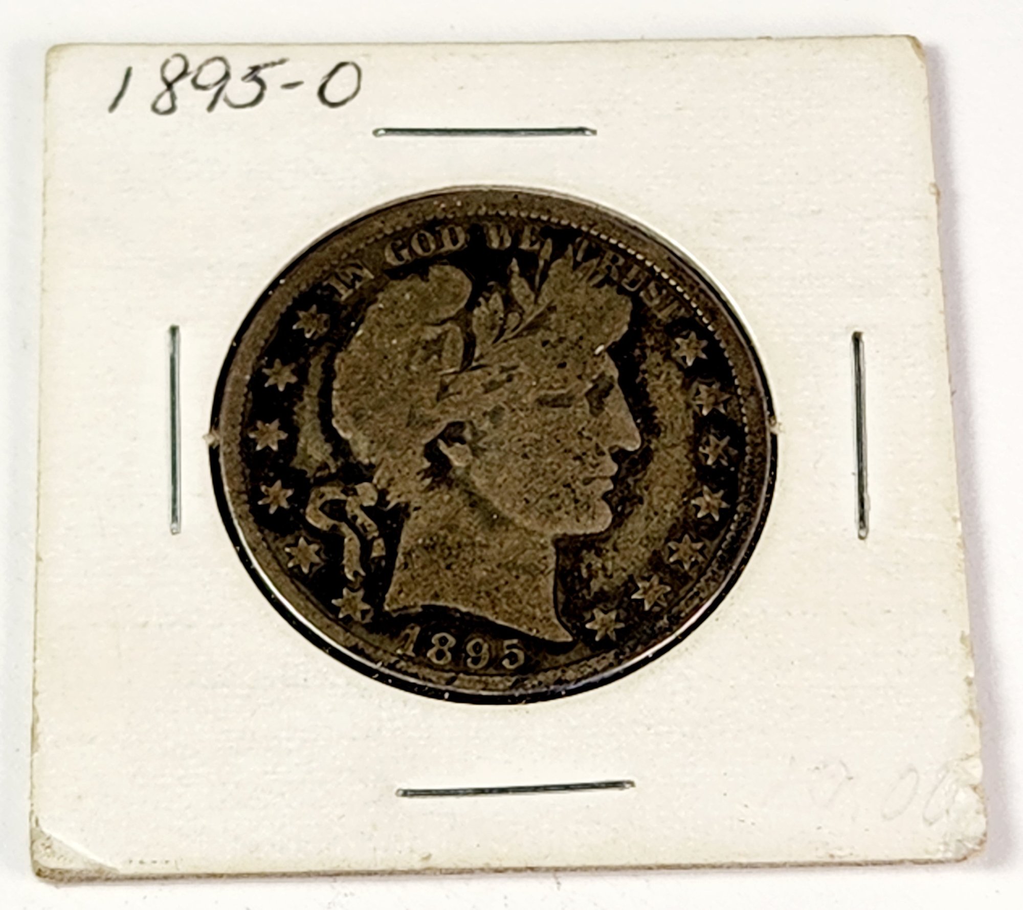 RARE DATE....1895-O Barber Silver Half Dollar (beter Year And Mint Mark) #2055959 | Auctionninja.com