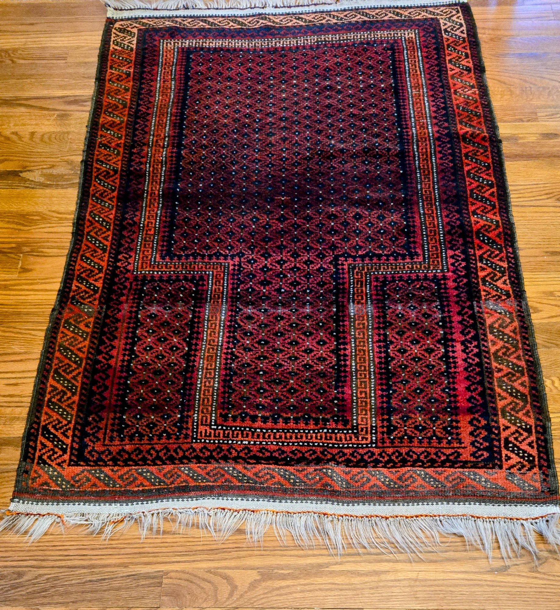 Baluch Antique Persian Prayer Rug - Northeast Persia #2087319 ...