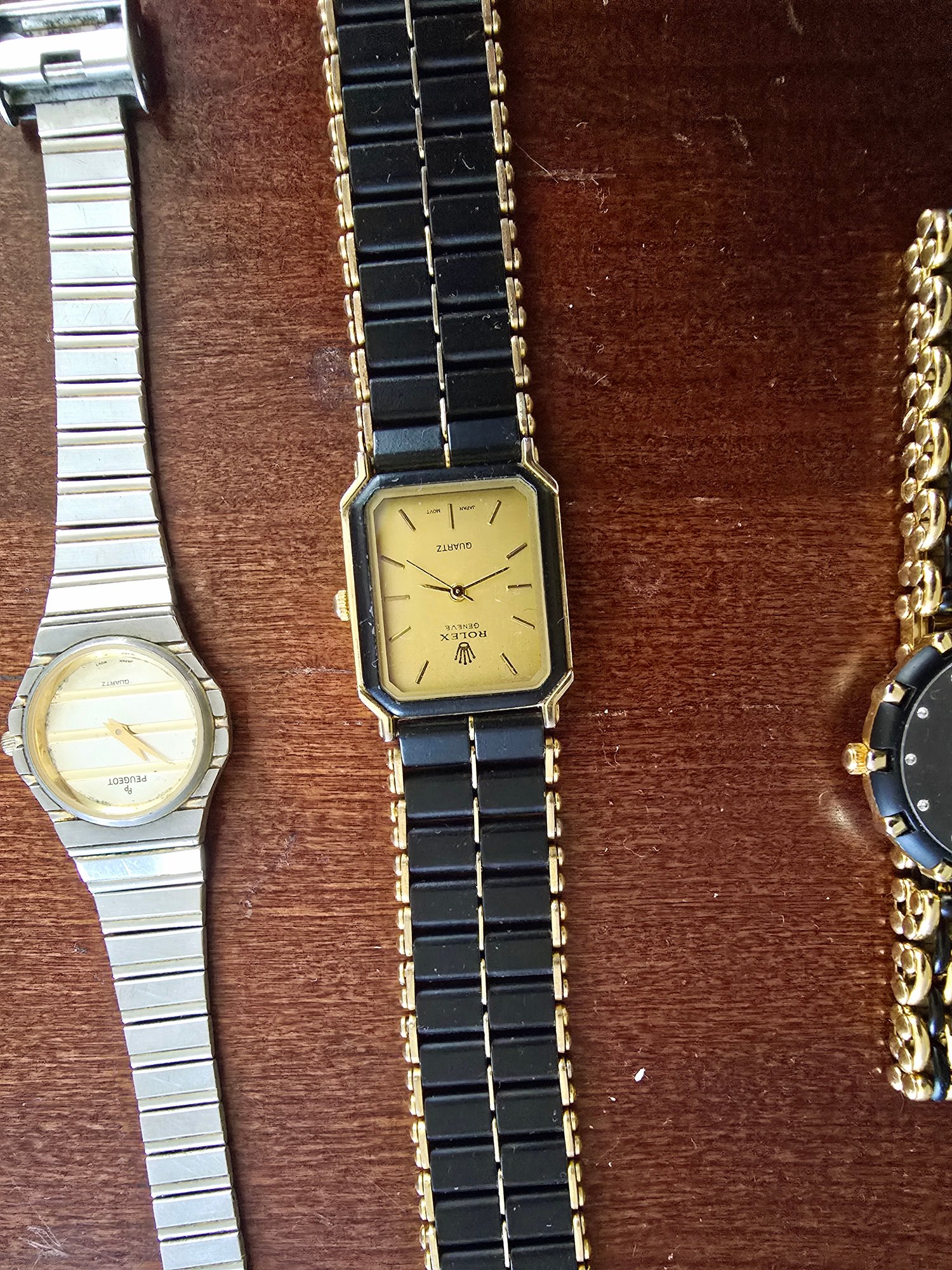 Set Of 23 Watch Gold Color Black Silver Color. Not Sure If Original ...