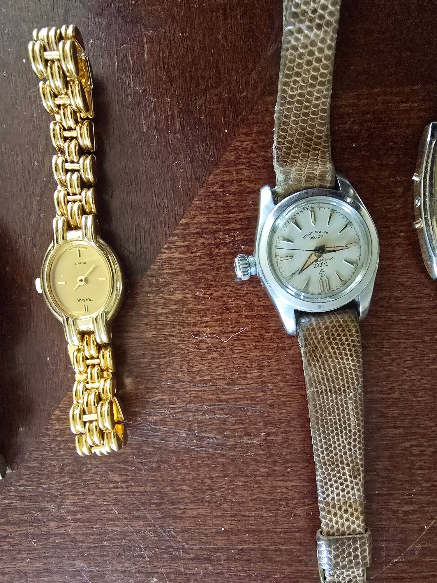 Set Of 23 Watch Gold Color Black Silver Color. Not Sure If Original ...