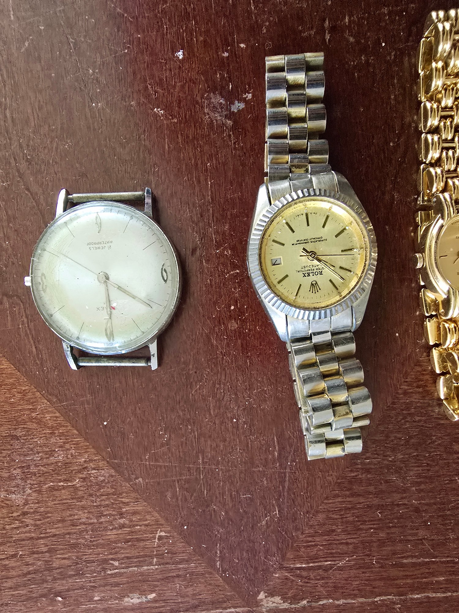 Set Of 23 Watch Gold Color Black Silver Color. Not Sure If Original ...