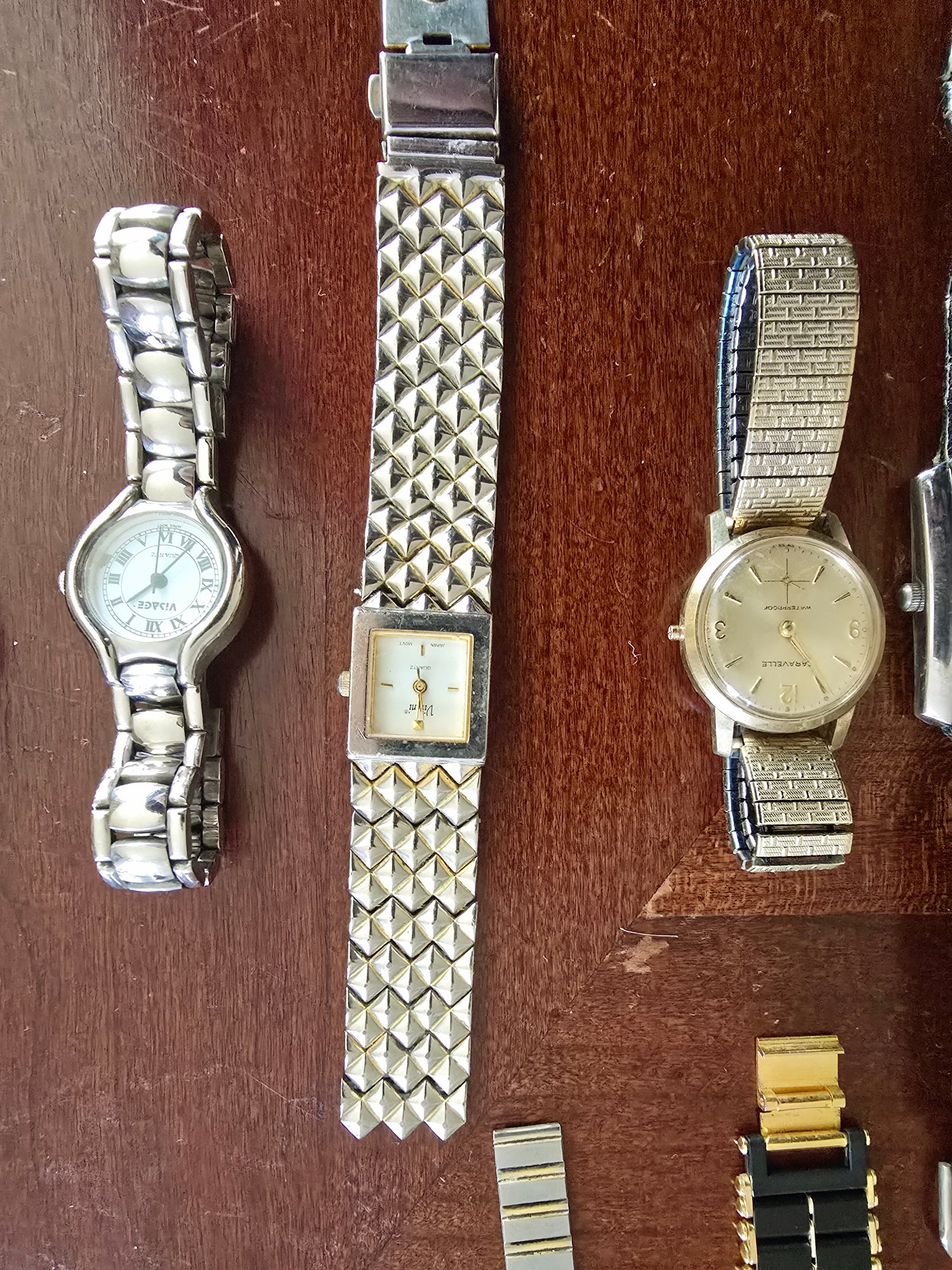 Set Of 23 Watch Gold Color Black Silver Color. Not Sure If Original ...