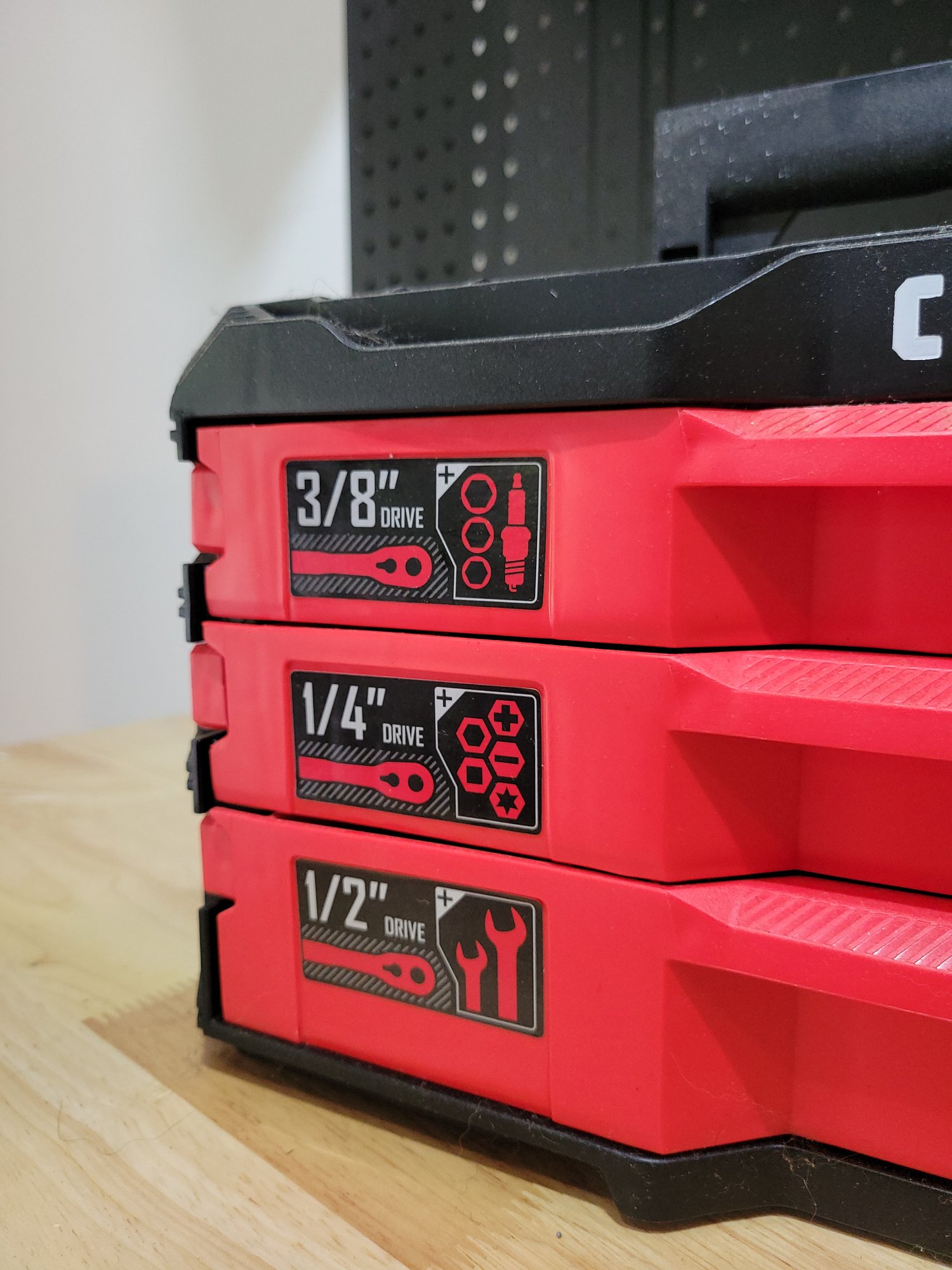 Craftsman Versastack Socket Set. Complete With All 3 Drive Sizes ...