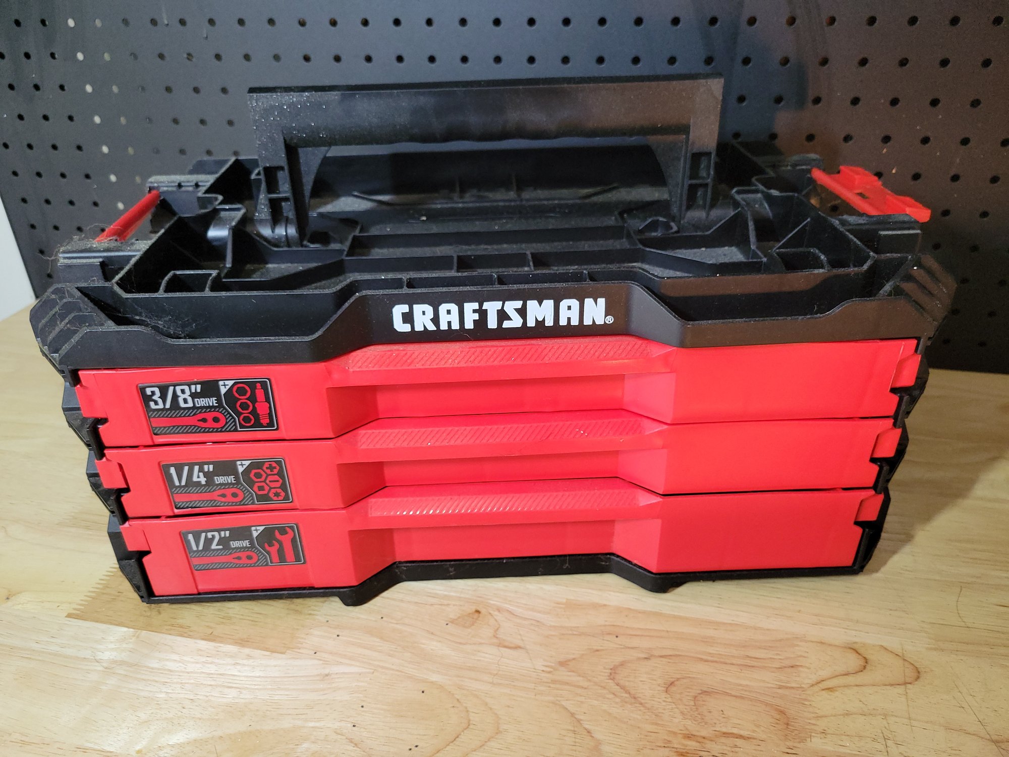 Craftsman Versastack Socket Set. Complete With All 3 Drive Sizes ...