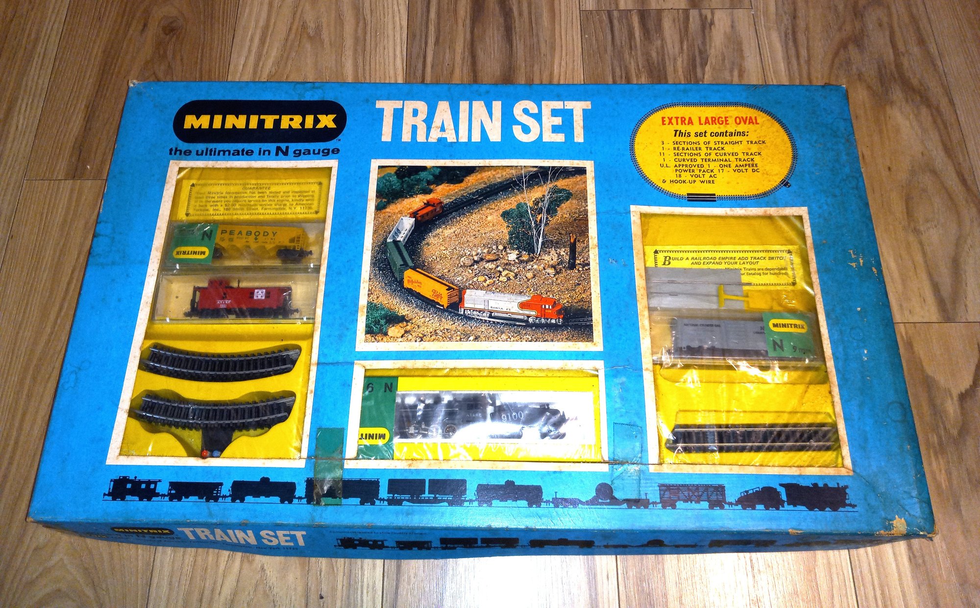Vintage Minitrix N Scale Train Set #40852924 | Auctionninja.com
