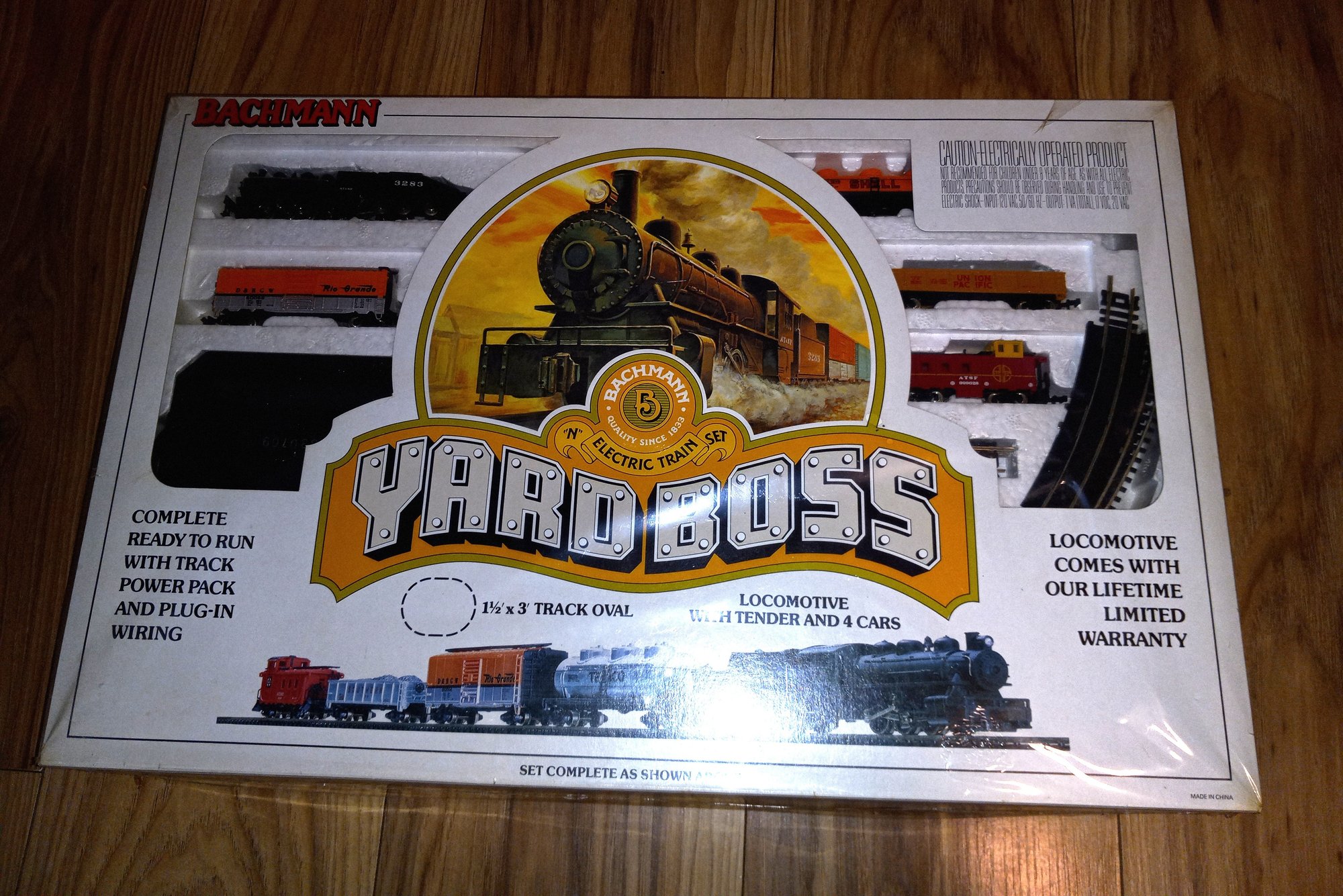 Vintage Bachmann Yard Boss HO Scale Train Set #40852928 | Auctionninja.com