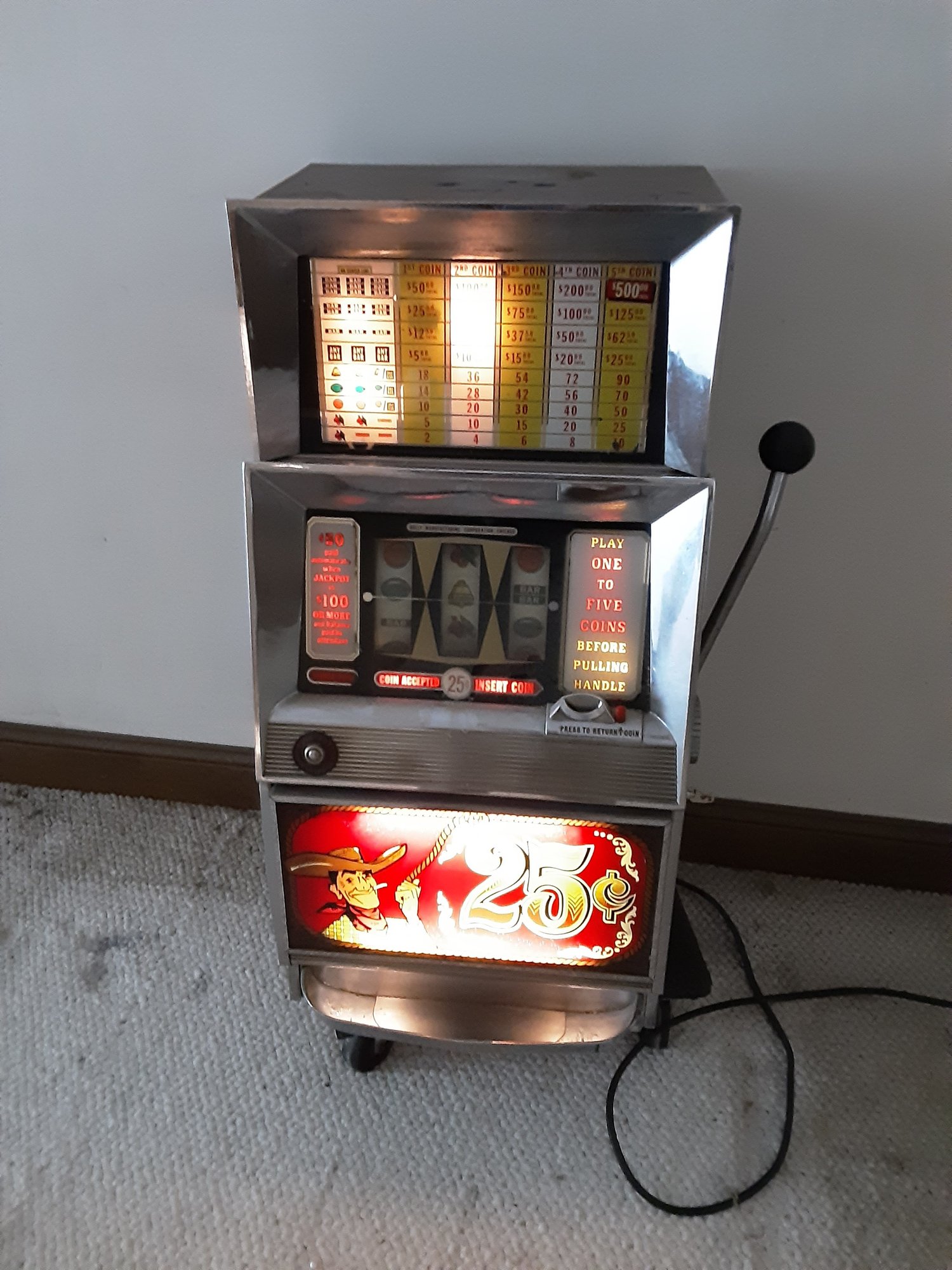 Bally Manufacturing Slot Machine #2180683 | Auctionninja.com