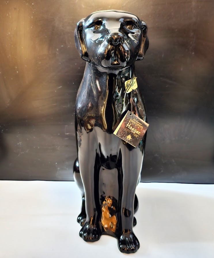 RARE Vintage Royal Haeger Black Dog MCM Art Deco Figure ($$$) #2235291 ...