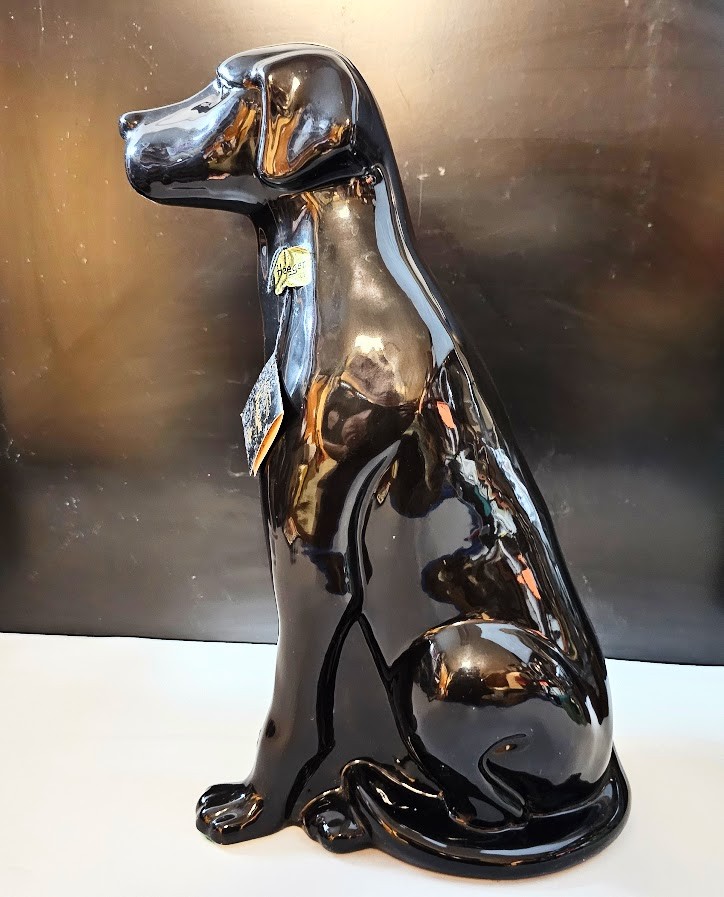 RARE Vintage Royal Haeger Black Dog MCM Art Deco Figure ($$$) #2235291 ...