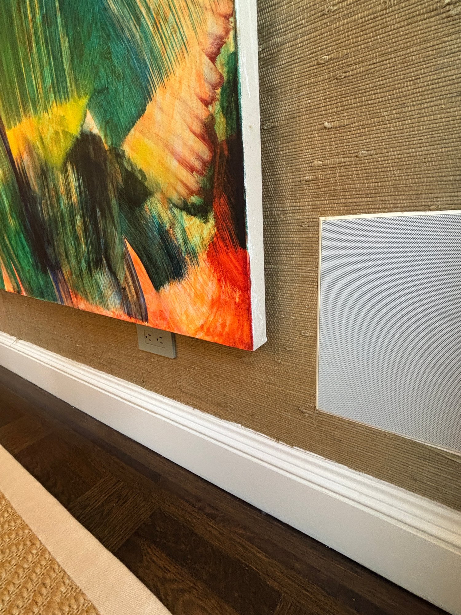Matthew Fischer (b. 1970) Monumental Abstract Oil Painting, 70 X 63 In ...