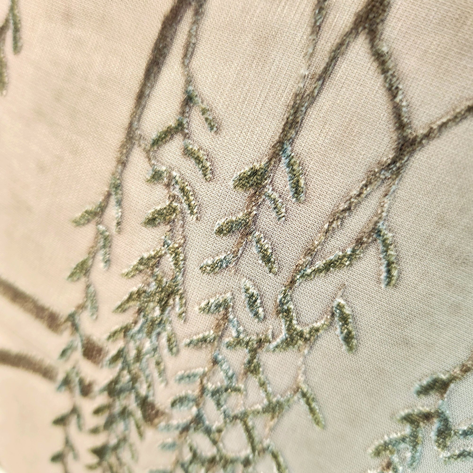 3 Kevin O'Brien Studio Pillows Devore Velvet #2263315 | Auctionninja.com