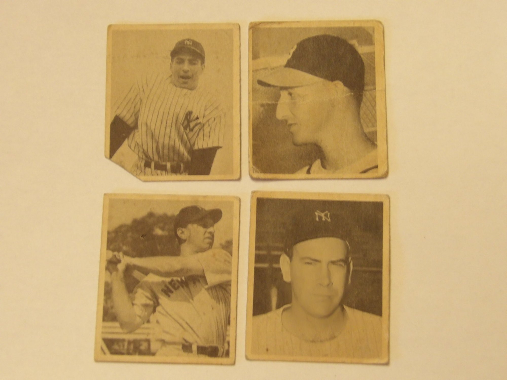 Blony Bubble Gum Cards Spahn, Rizzuto, Henrich, Bevins #2038230 ...