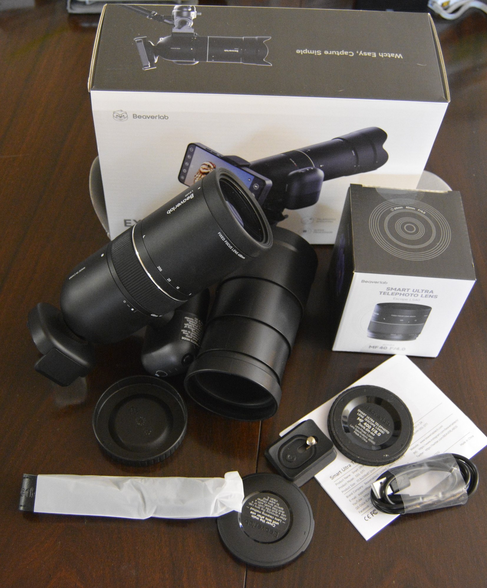 Excope DT1 Smart Ultra Telephoto Camera With 2 Lenses - New In Box ...