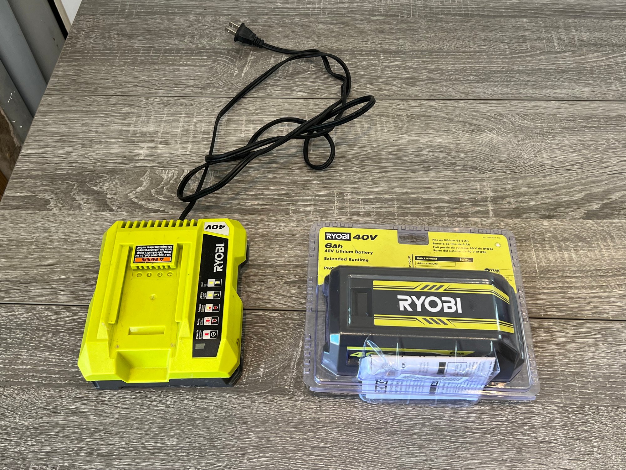 Ryobi 40v Battery And Charger #40699335 | Auctionninja.com