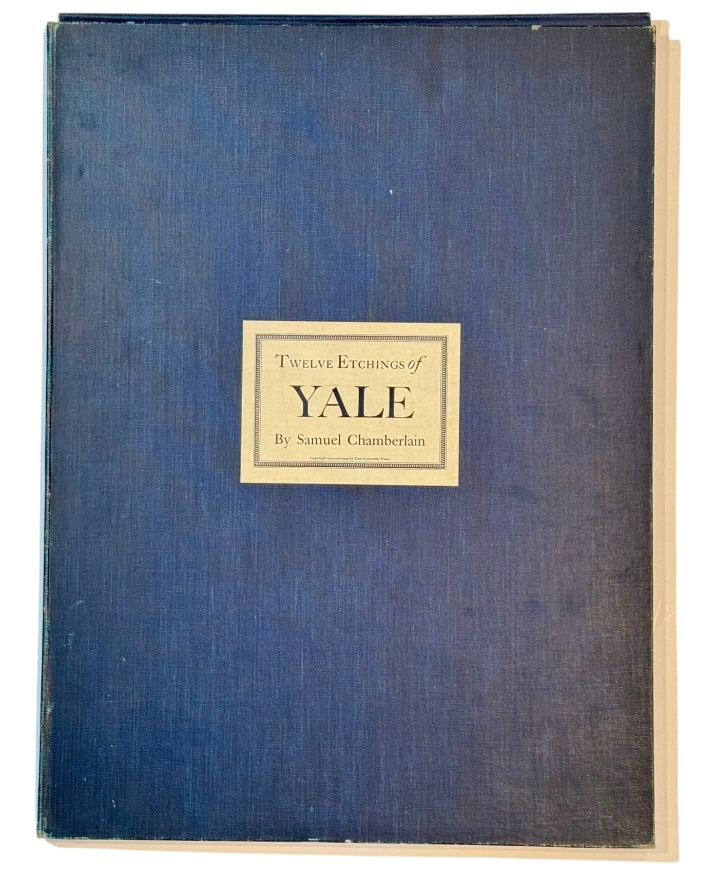 C.1930s Five Signed YALE Etchings By Listed Artist Samuel Chamberlain ...