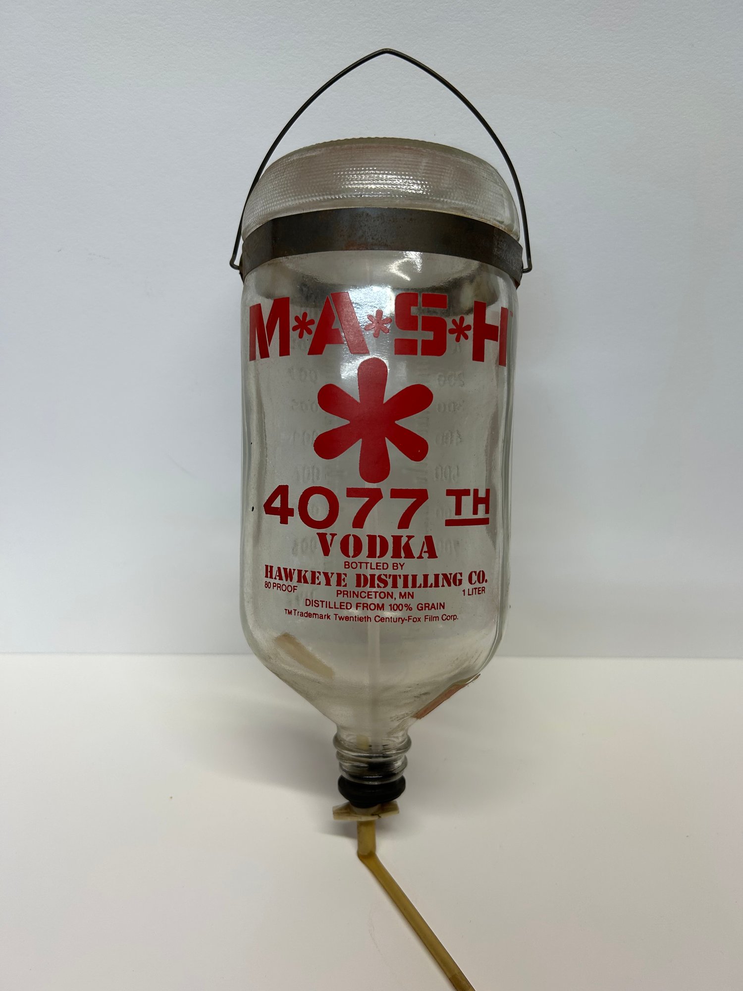 1970s Hawkeye MASH Vodka Bottle #1416095 | Auctionninja.com