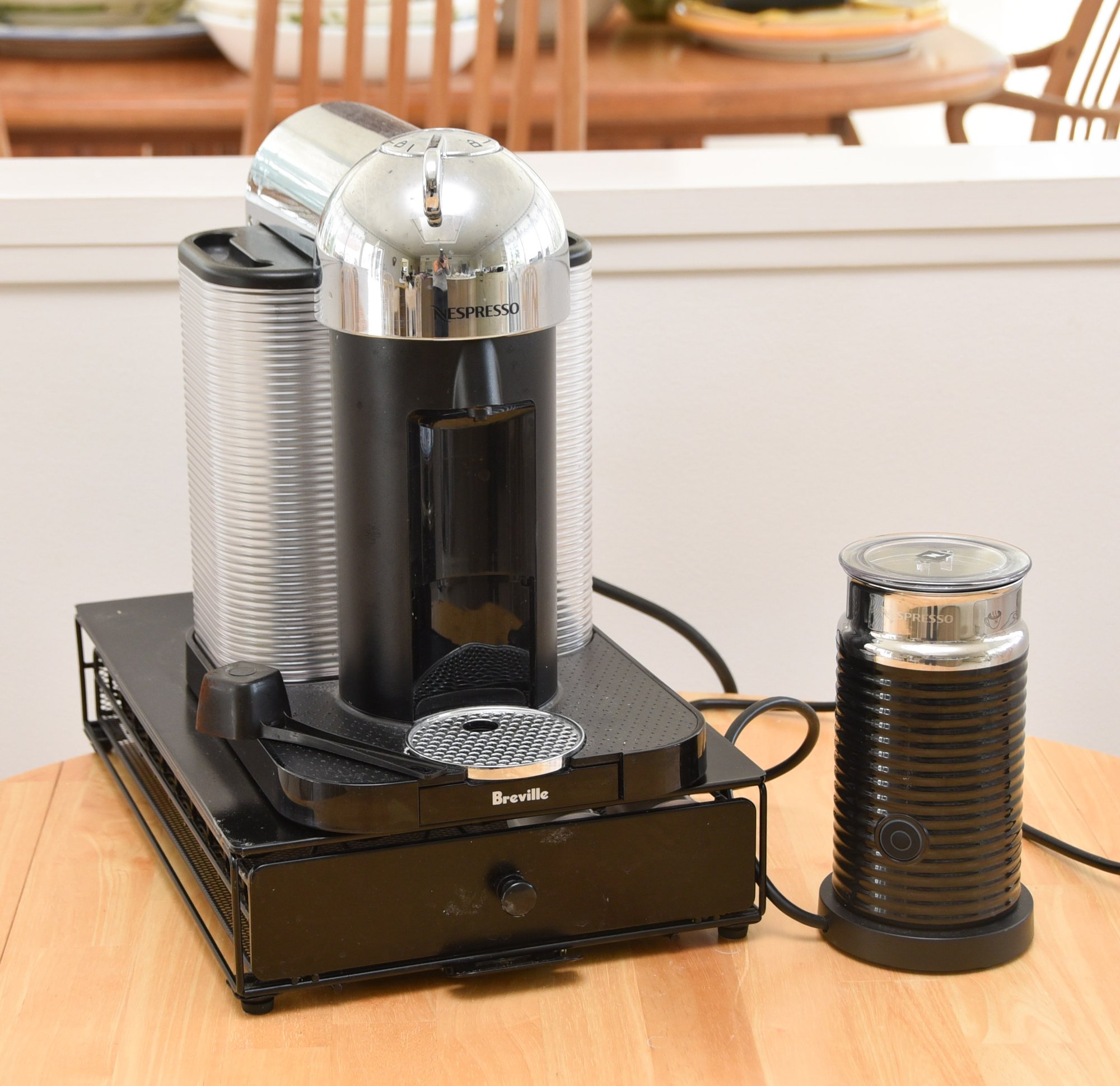 Breville Nespresso Machine With Nespresso Coffee Bean Grinder #2108017 ...