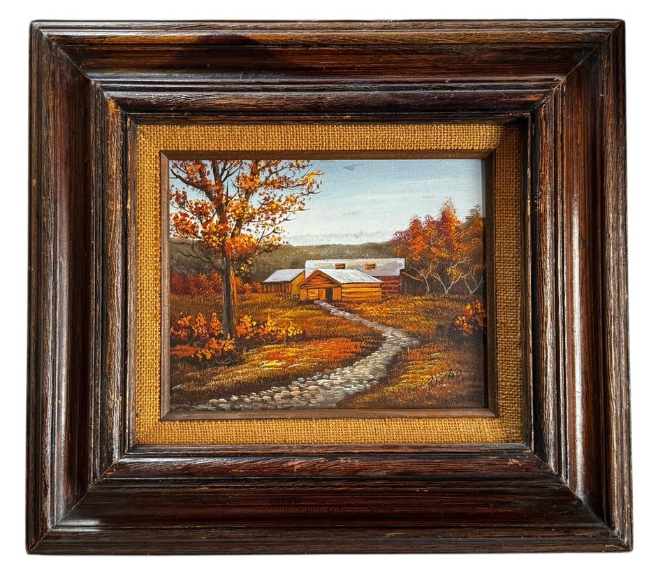 Signed Philip Ross Landscape Oil Painting On Canvas #40827802 ...