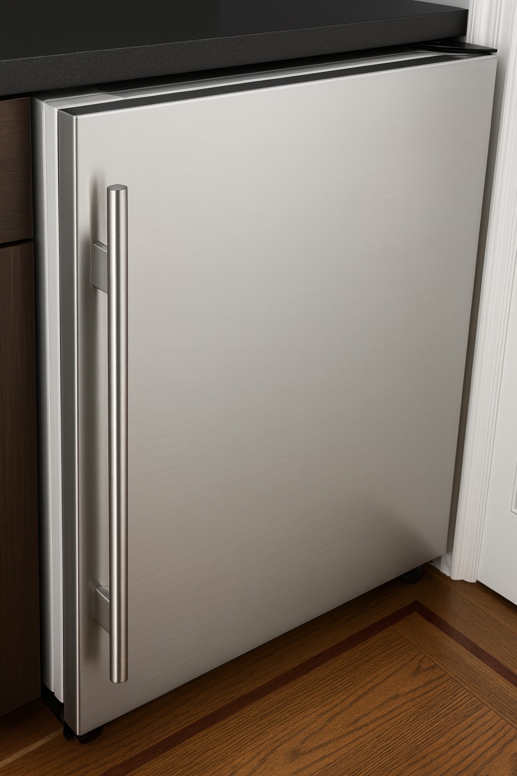 A Stainless Steel Sub Zero Under Counter Refrigerator #2235040 ...