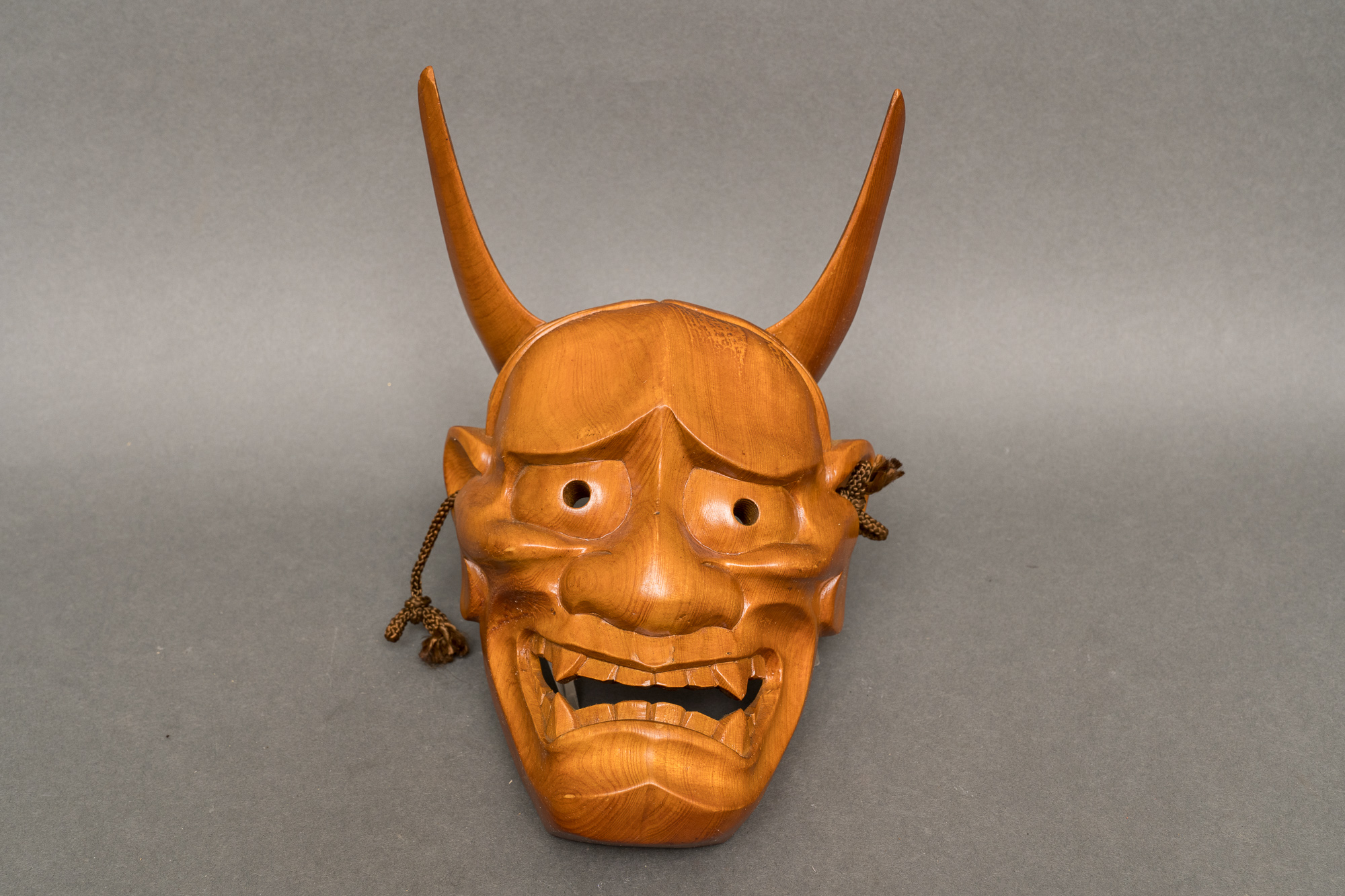 Vintage Wooden Japanese Hannya Traditional Noh Performing Mask ...