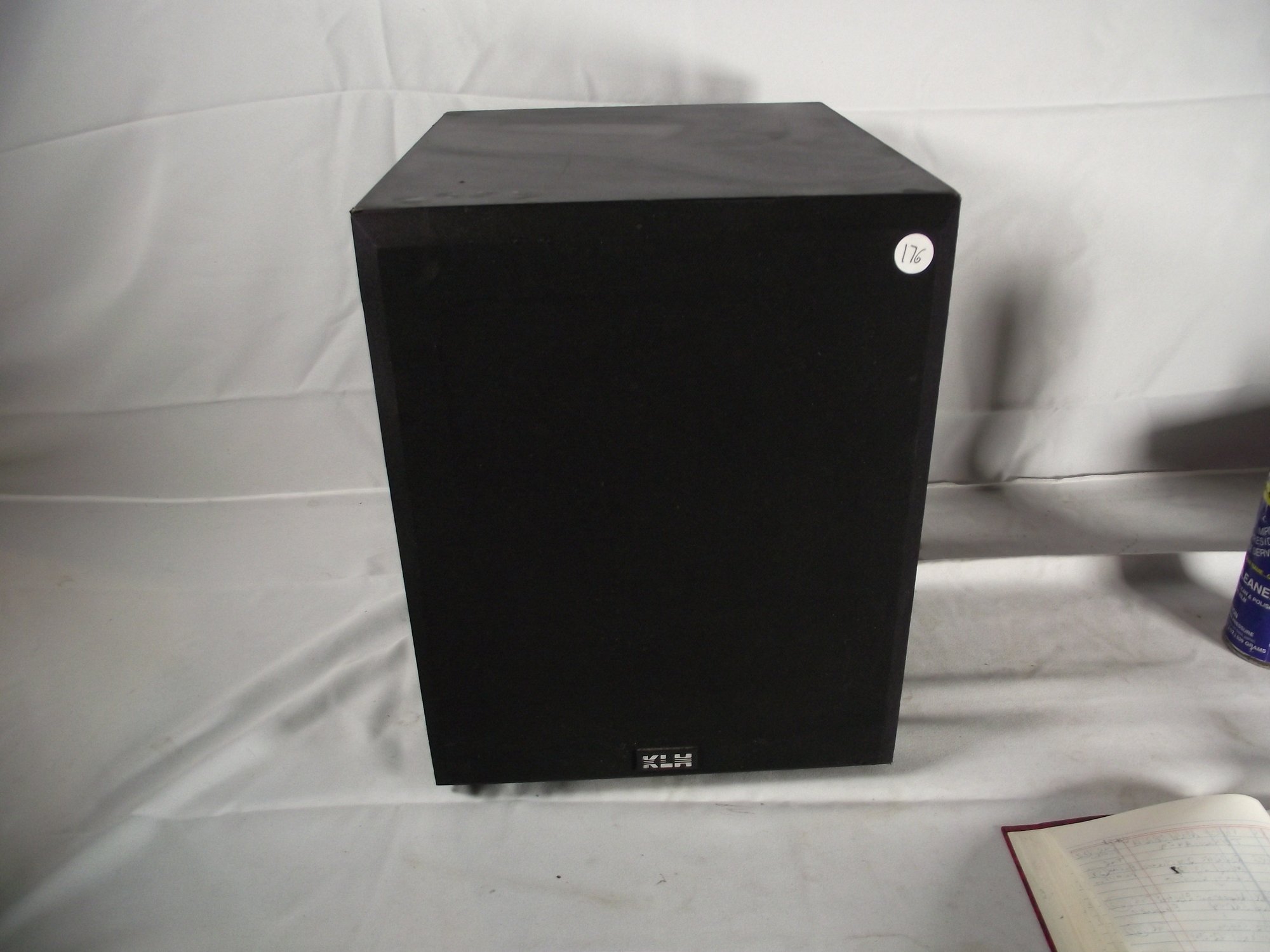 KlH Amplified Subwoofer Model ASW8-100B #1727426 | Auctionninja.com